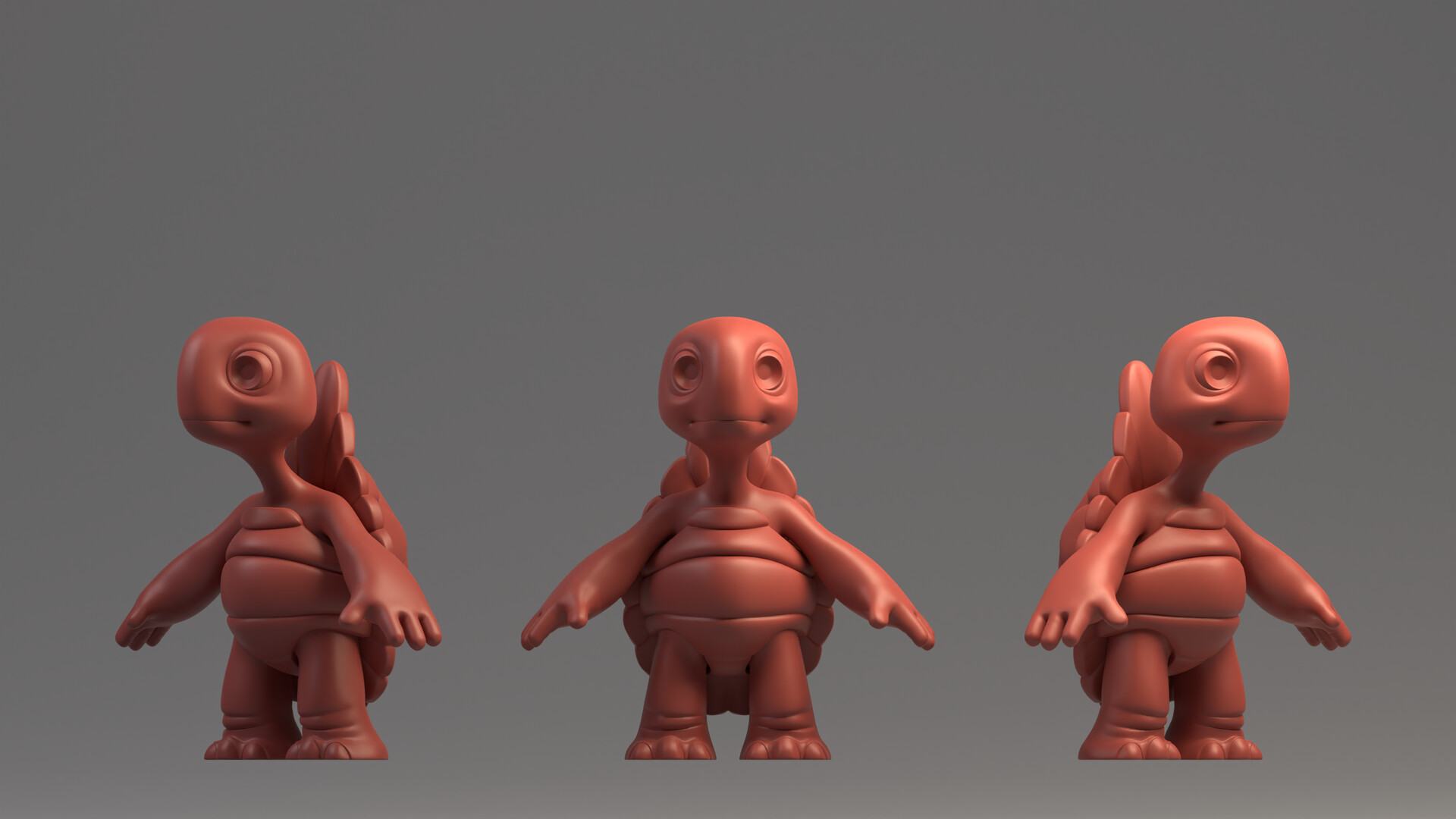 Jorge Moldes - Turtle 3D character