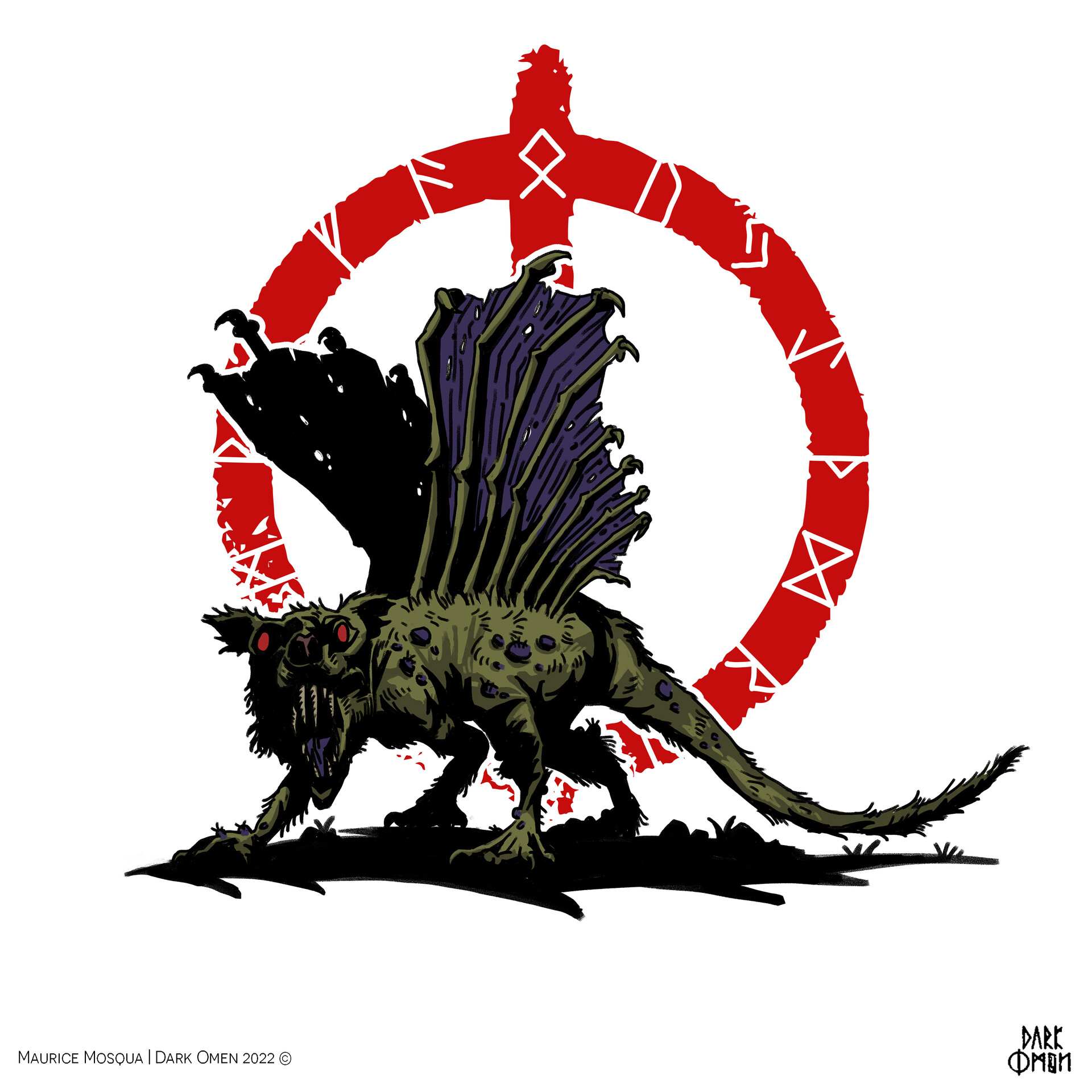 Maurice Mosqua - DARK OMEN - Creature Artworks I