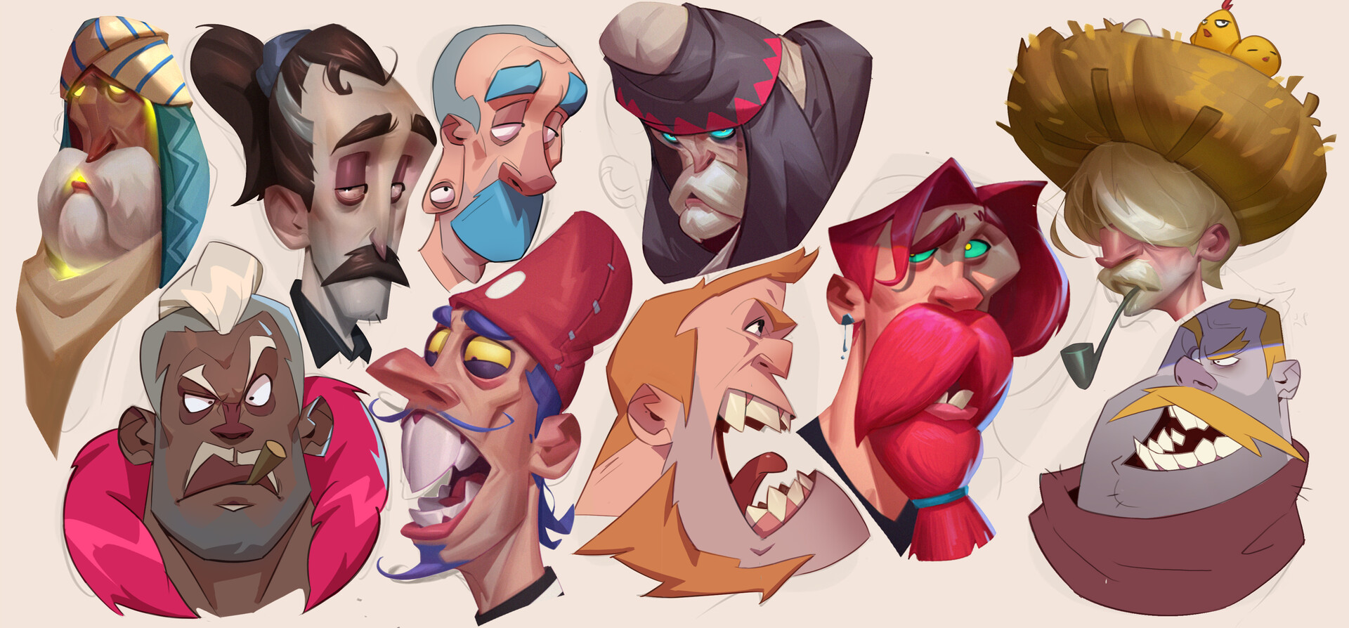 ArtStation - Head portrait exercise