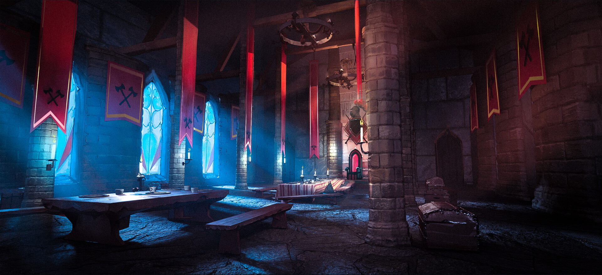 ArtStation - Fiest hall