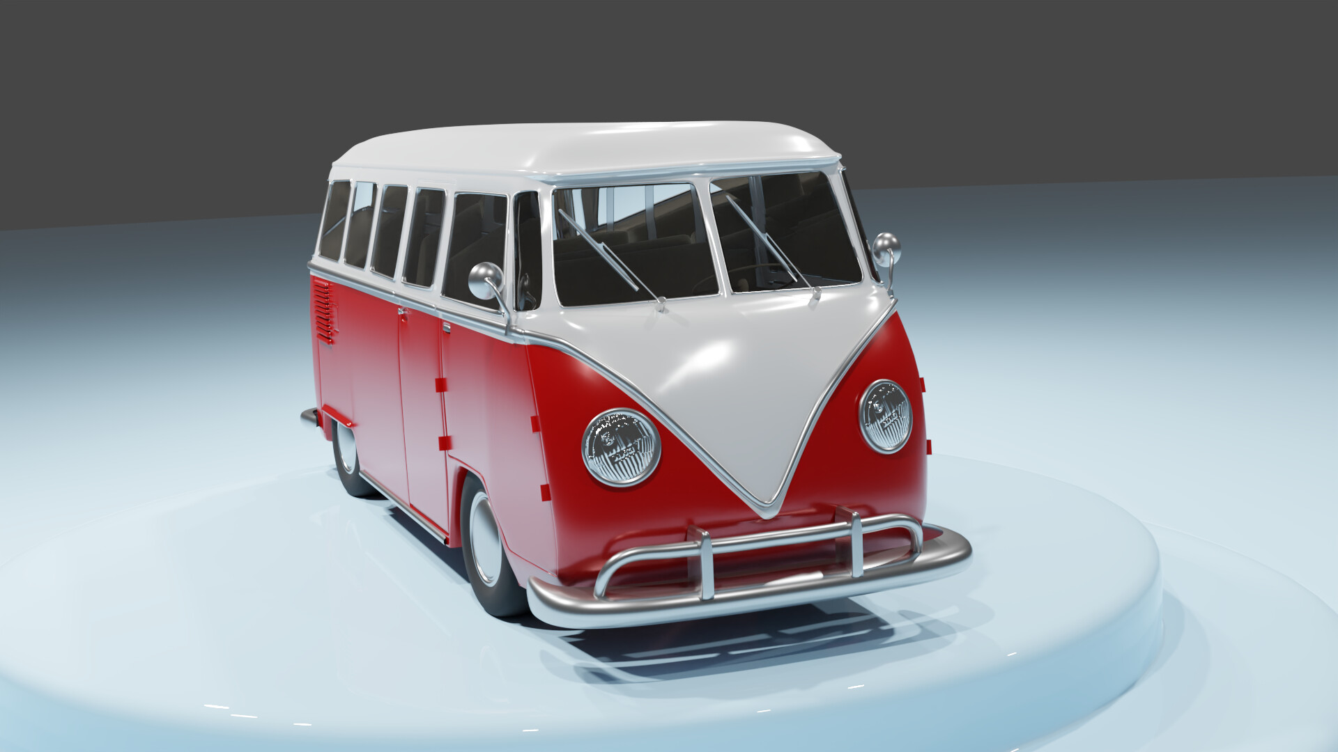 ArtStation - 1962 VW Microbus w/ 360video