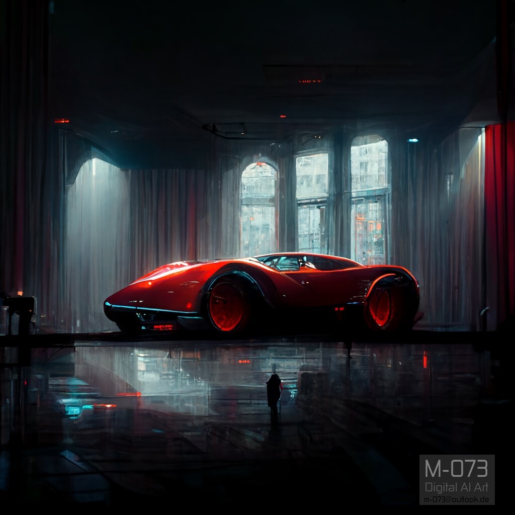 ArtStation - the car in the living room