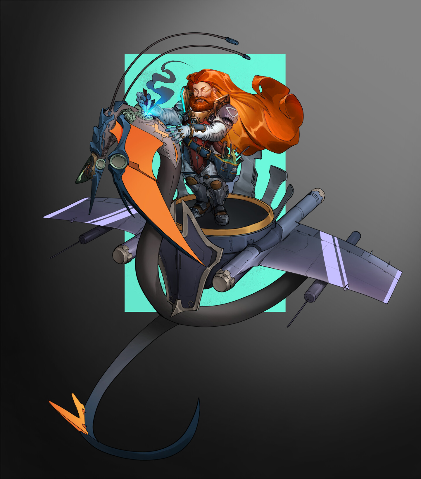 ArtStation - Dwarven engineer