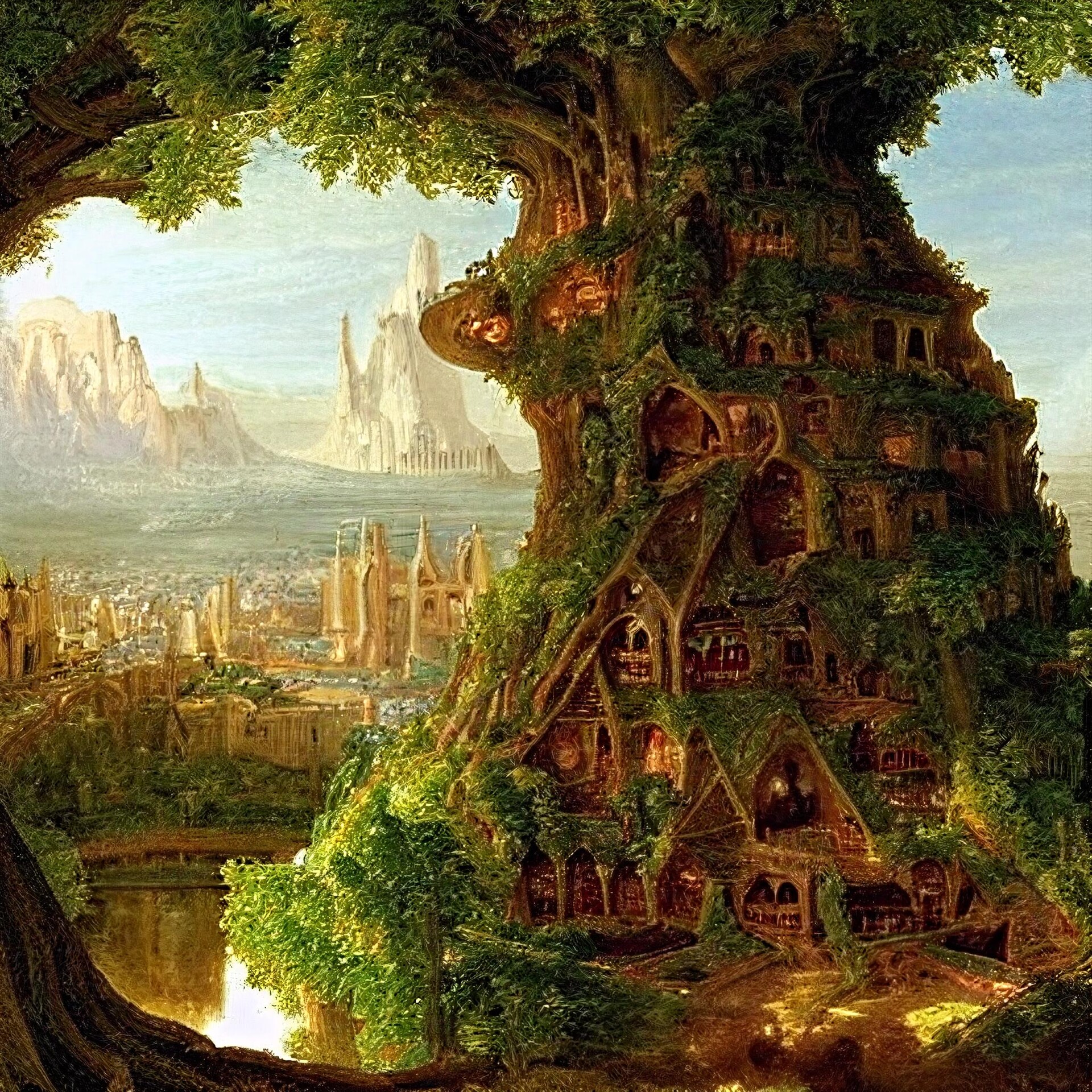 Fantasy Tree City
