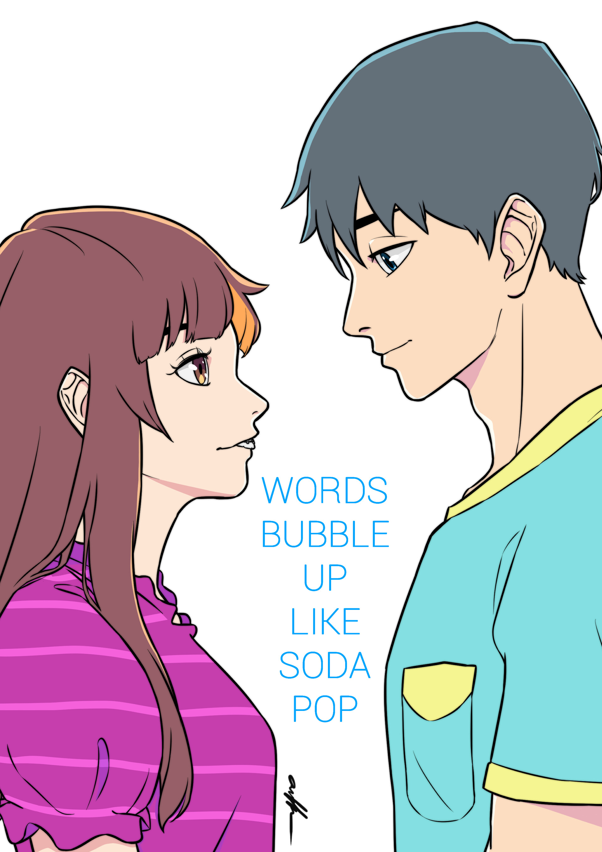 ArtStation - Words Bubble Up Like Soda Pop