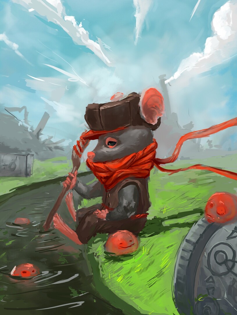 ArtStation - Thinking Mouse