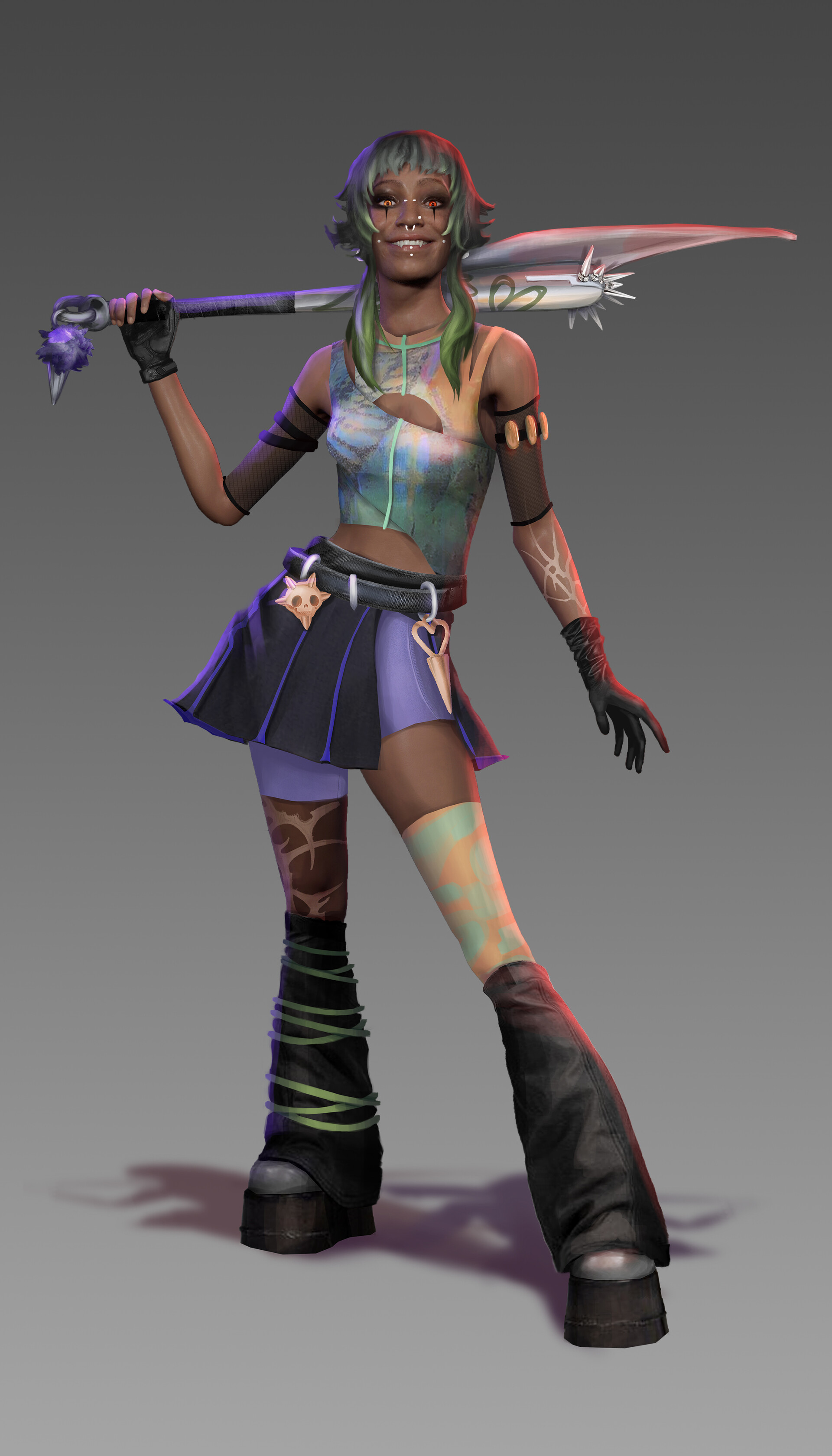 ArtStation - Tisha. Character concept.