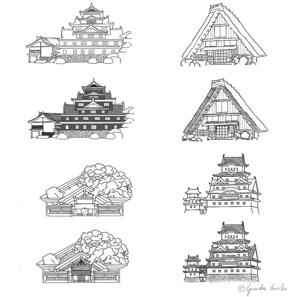 ArtStation - Japanese architecture
