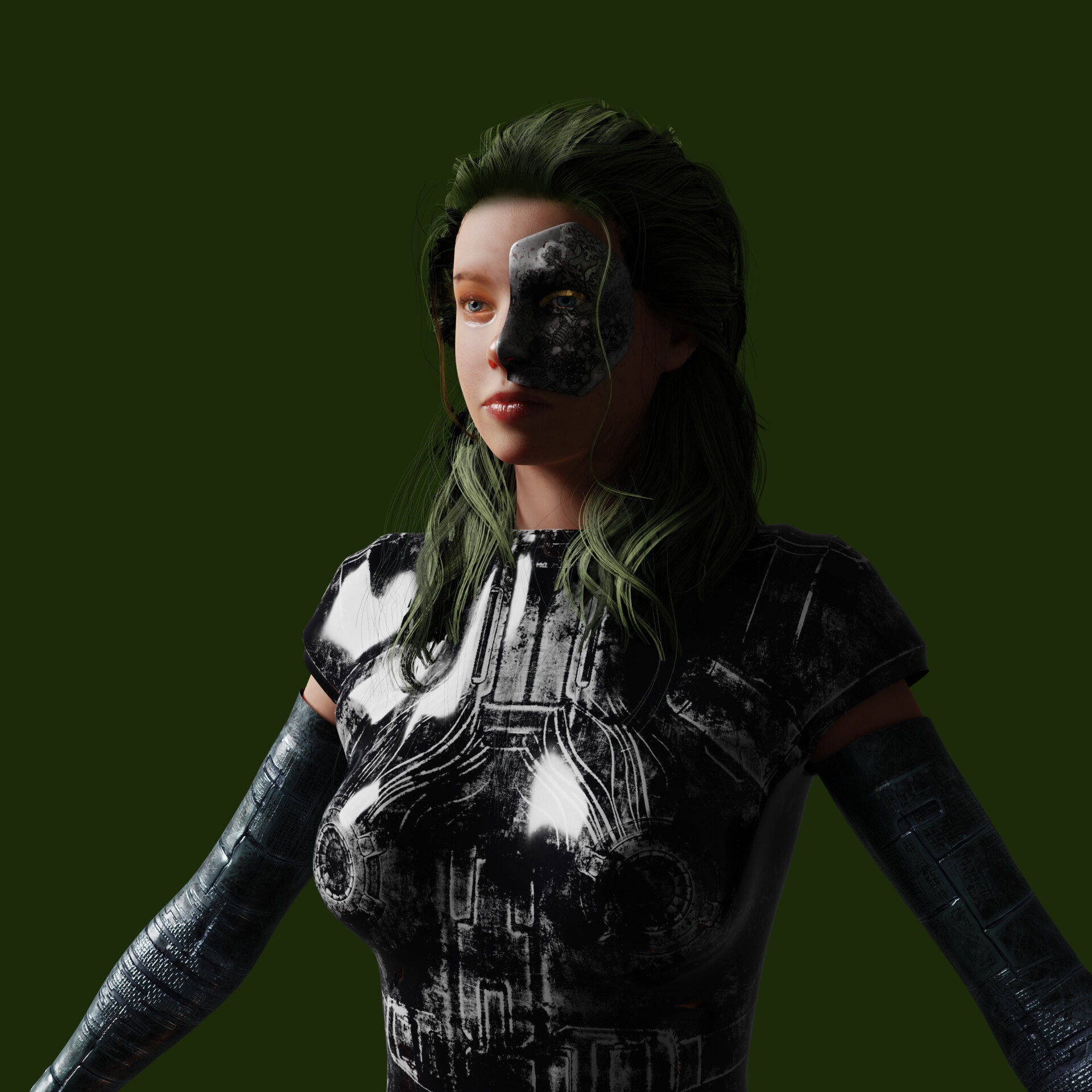 ArtStation - AAA Sci-Fi Game Character