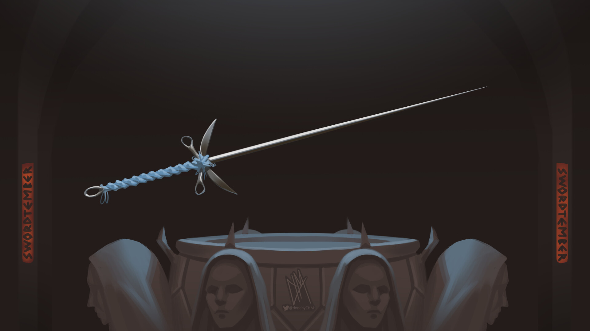 ArtStation - Woven sword - Day 12 - Zetangler