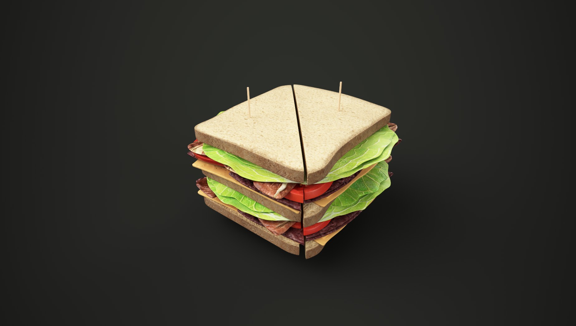 Jenish Rana - Stylized Club Sandwich