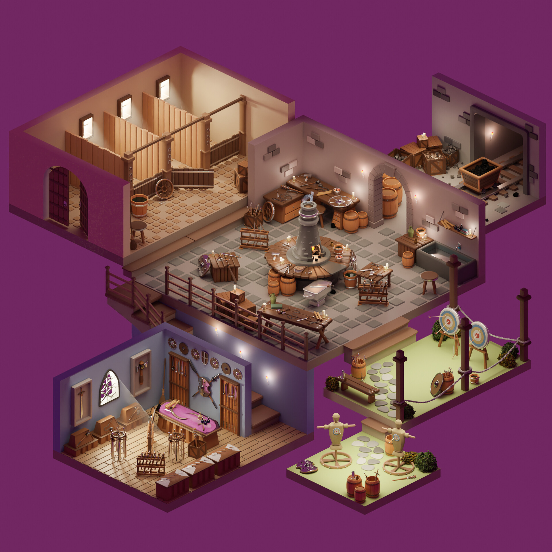 ArtStation - Props and Scenes, Blacksmith