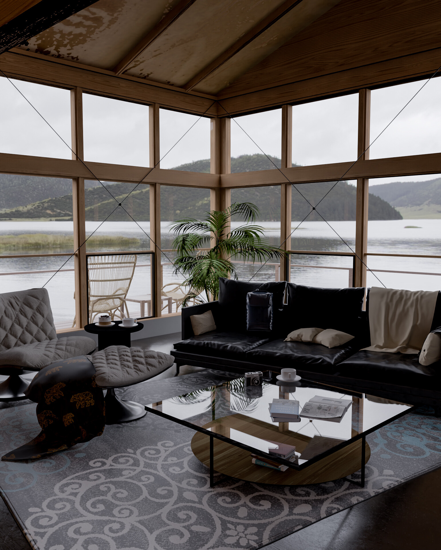 ArtStation - Lake House - ArchVis