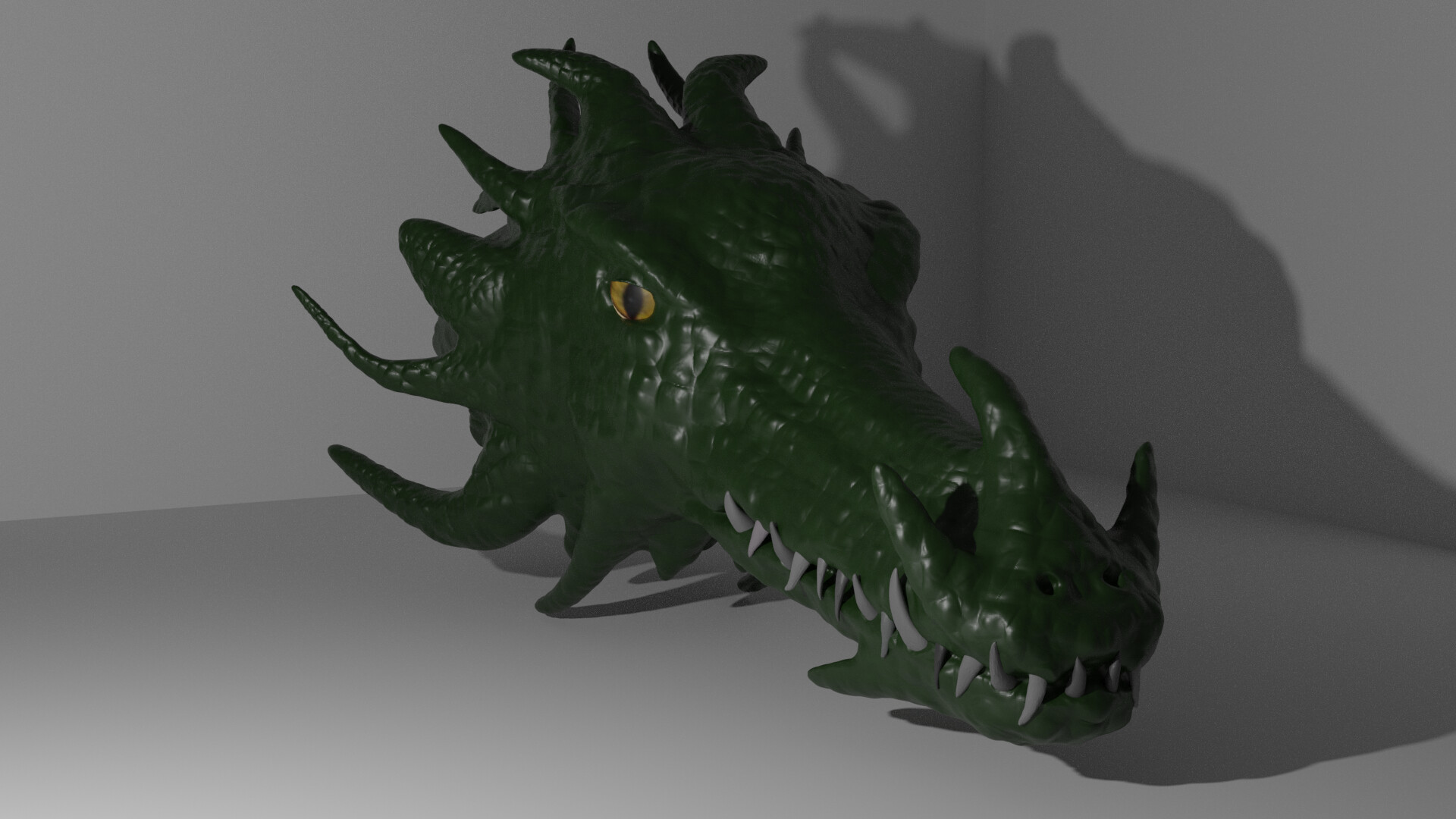 ArtStation - Dragon Head