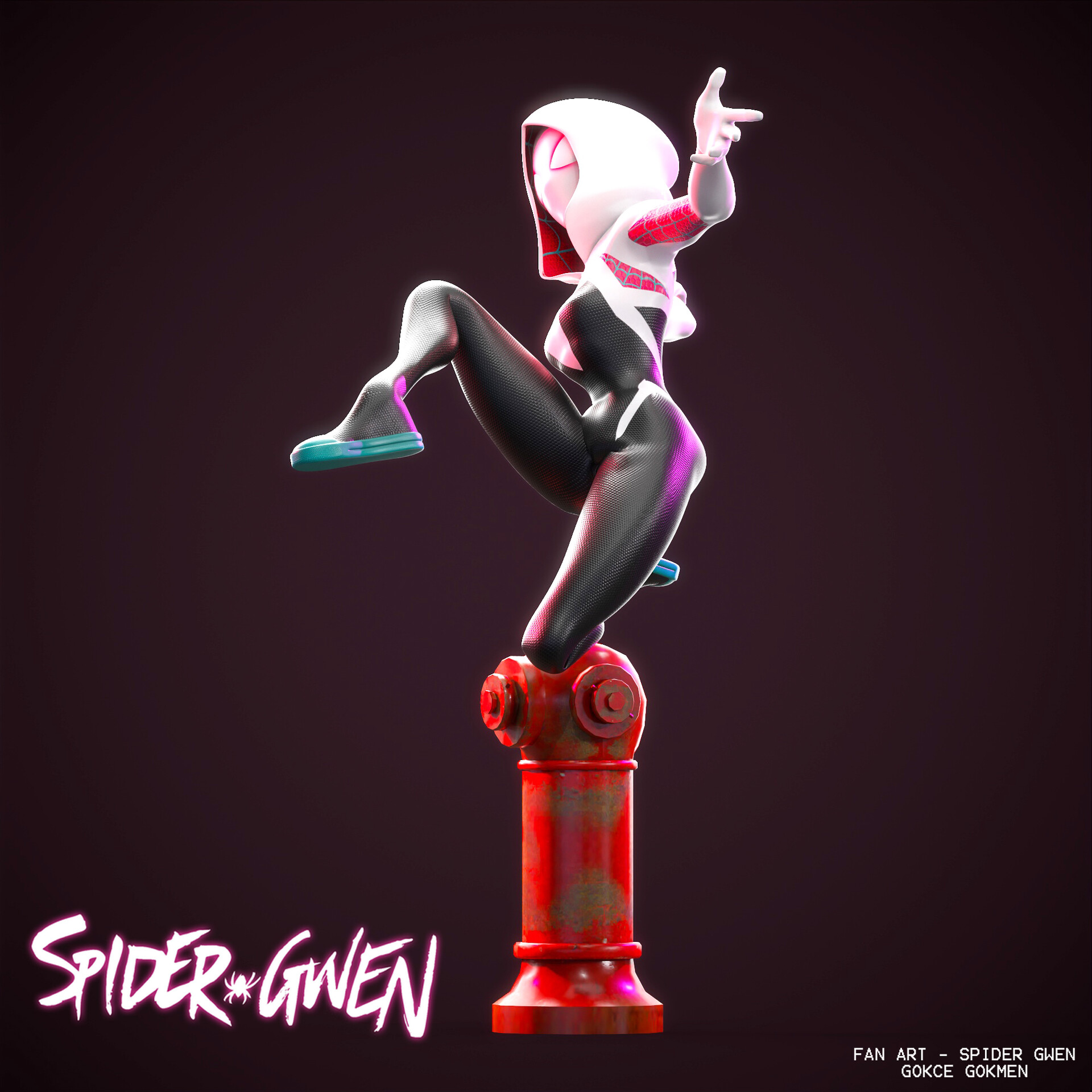 Gokce GOKMEN - SPIDER GWEN :)
