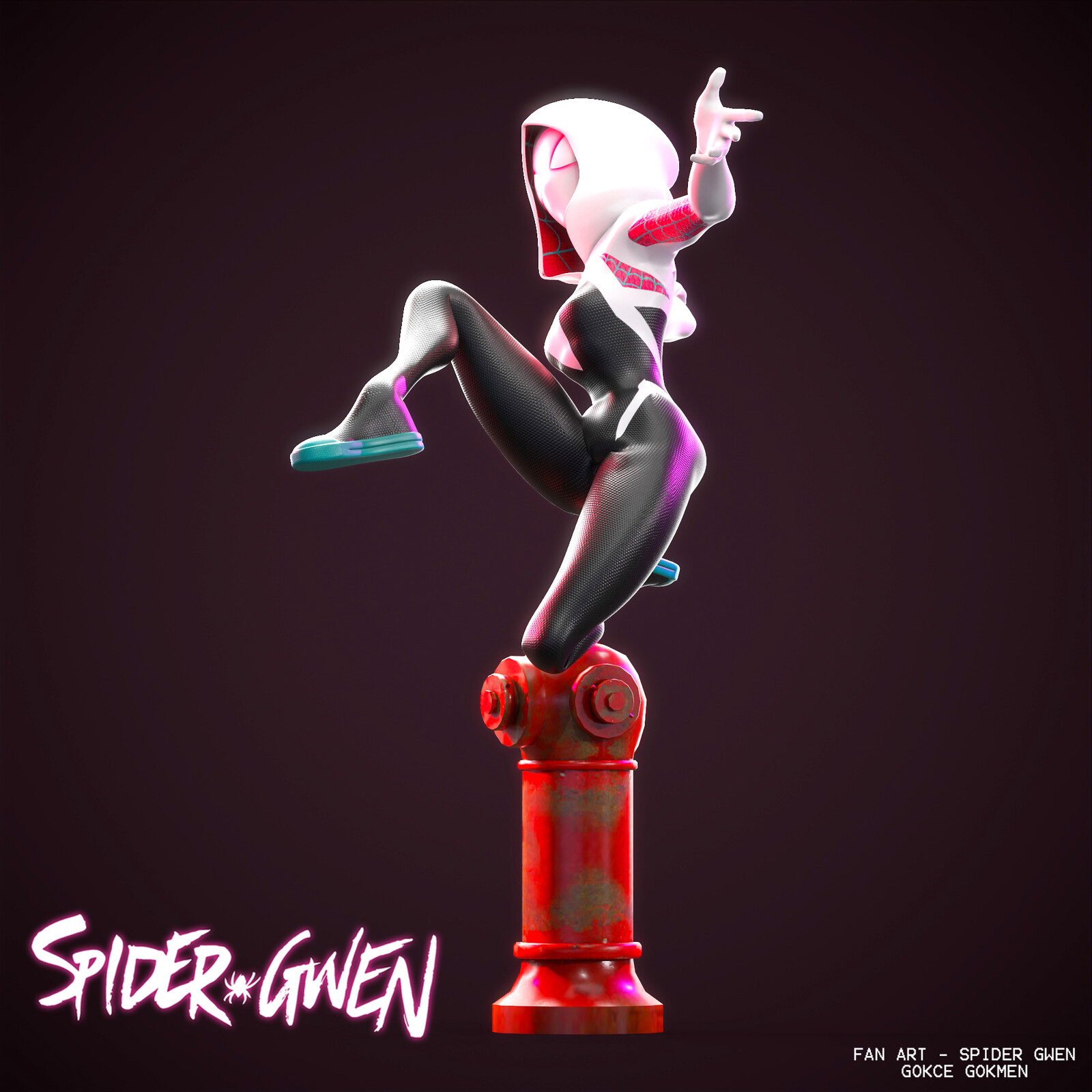 Gokce GOKMEN - SPIDER GWEN :)