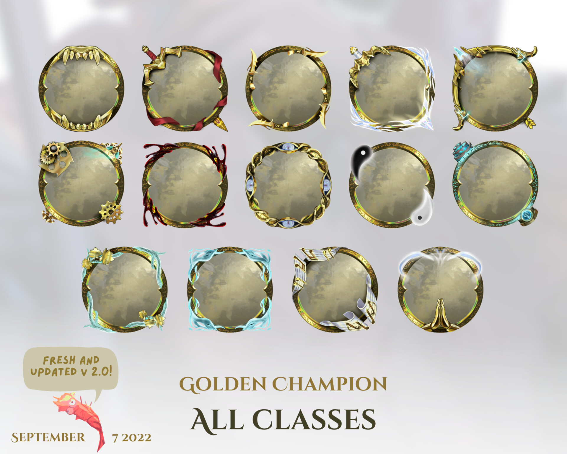 Aska - Game Master D&D Class Themed Token Frames for Roll20 by Aska ...