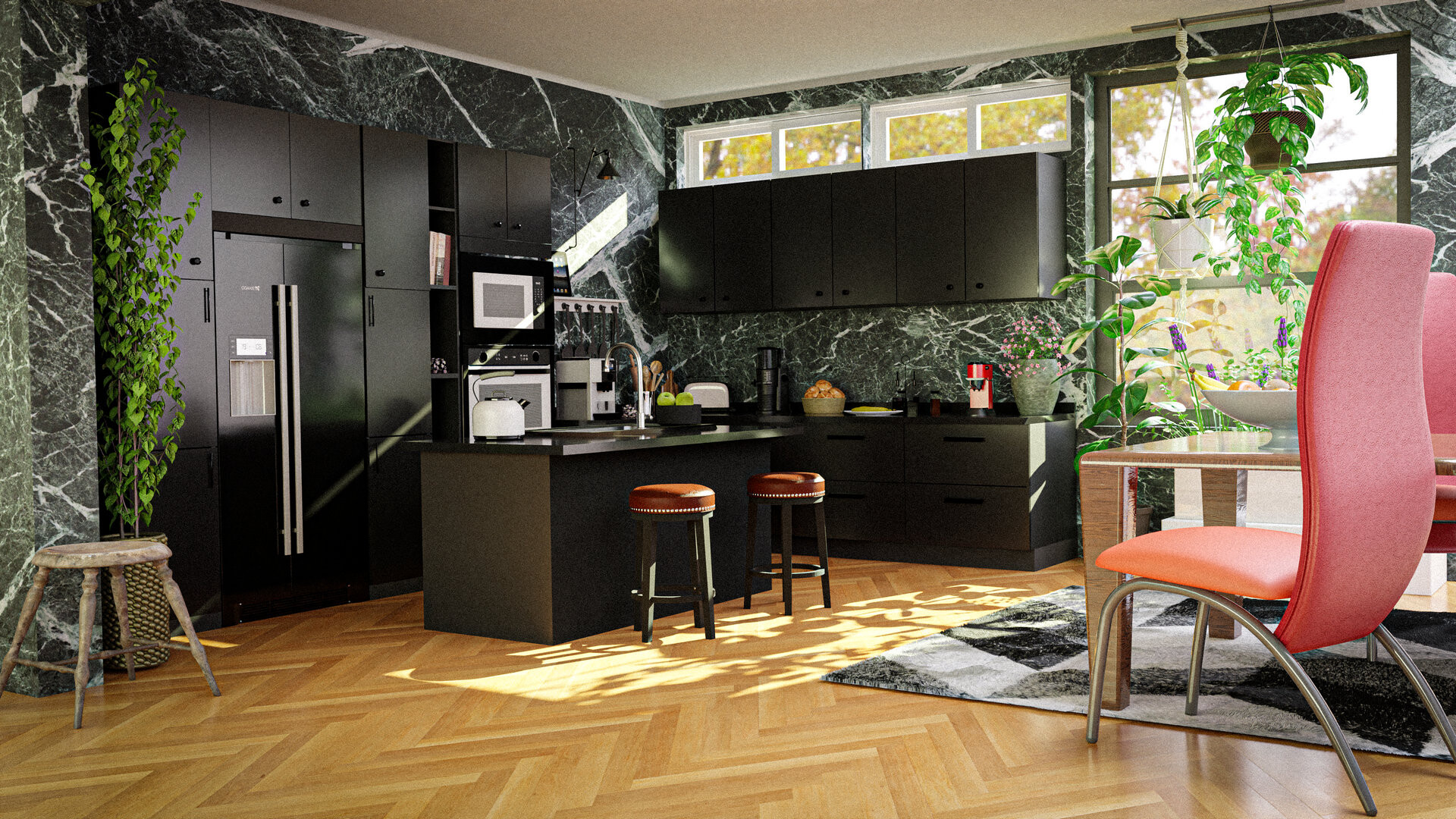 ArtStation - Archviz (Modern kitchen)