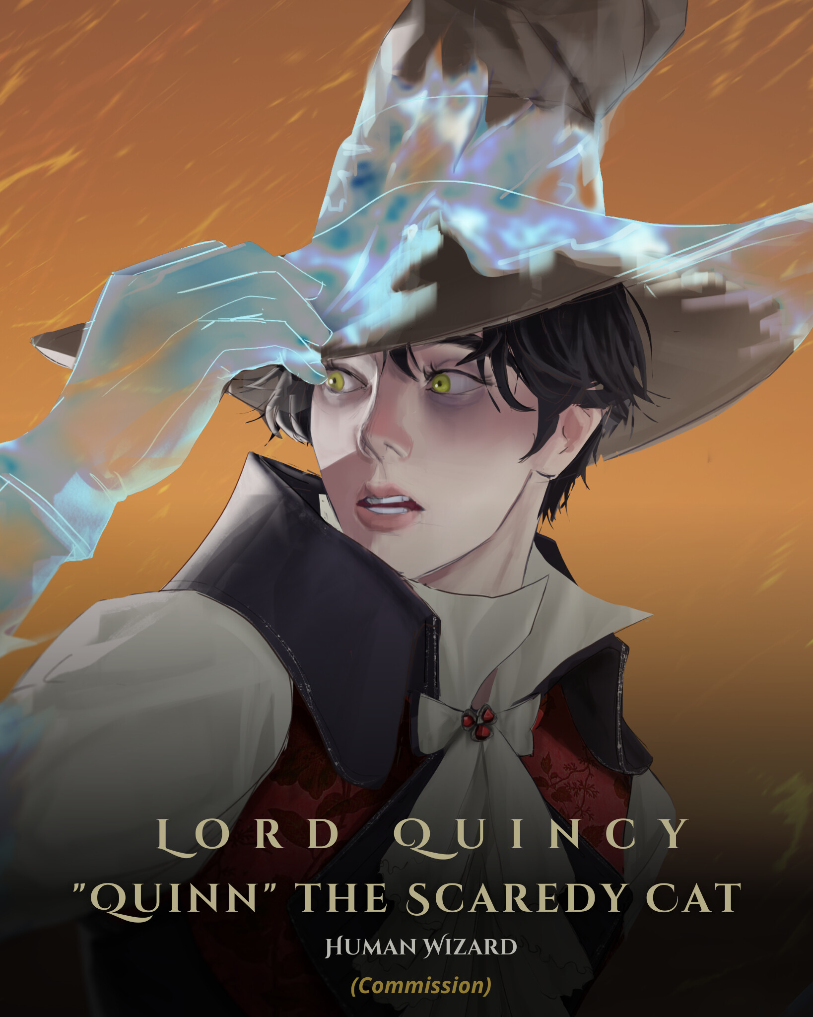 Aska - Lord Quincy the Human Wizard | "Quinn" The Scaredy Cat | D&D 5e Descent into Avernus