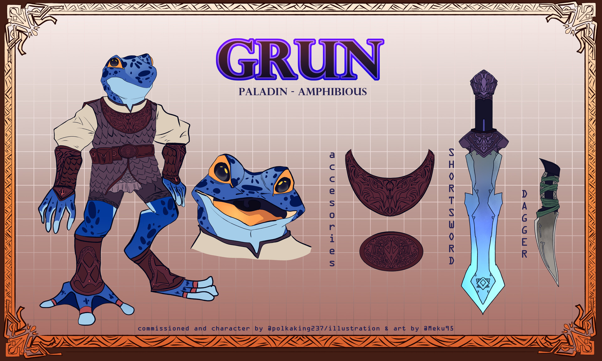 ArtStation - D&D CHARACTERS DESGIN - COMMISSION