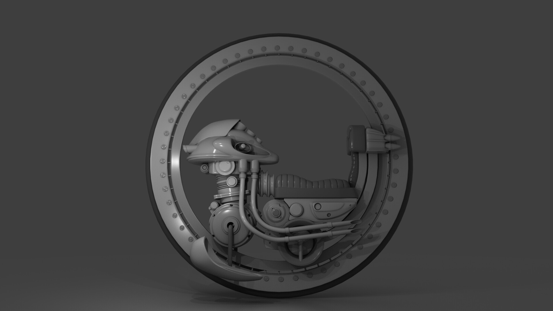 ArtStation - MonoWheel MIB3