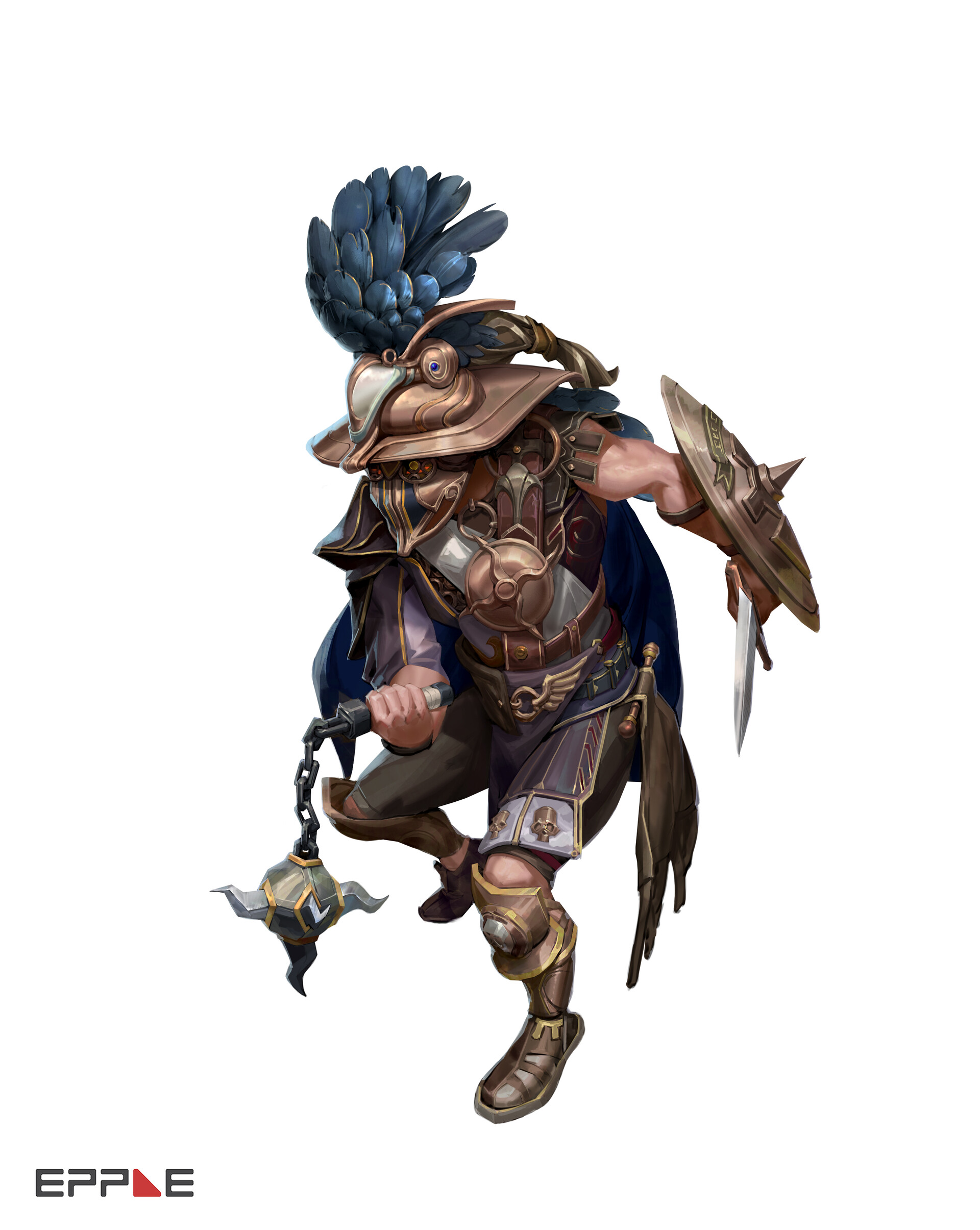 ArtStation - parrot warrior