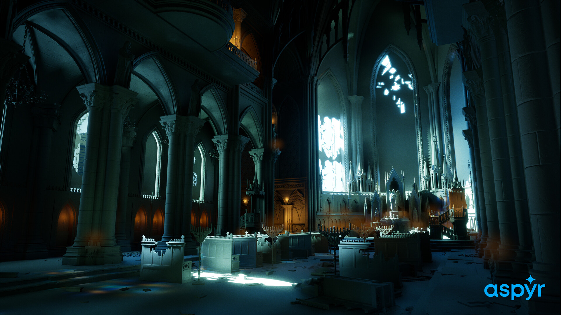 Aaron Beyer - Gothic Church: Relight