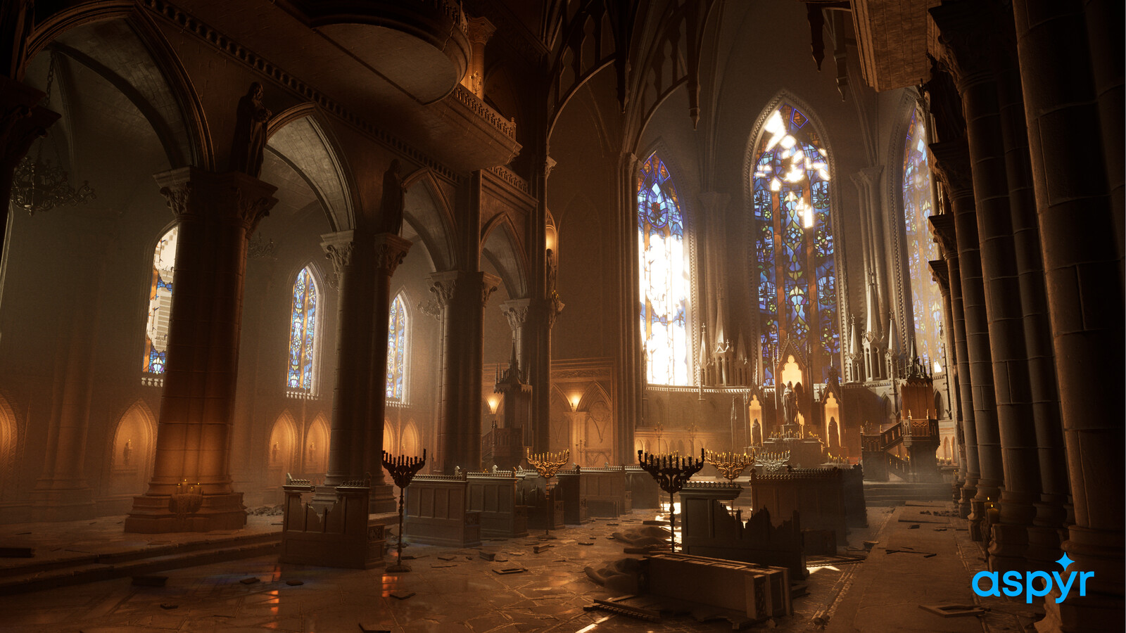 Aaron Beyer - Gothic Church: Relight