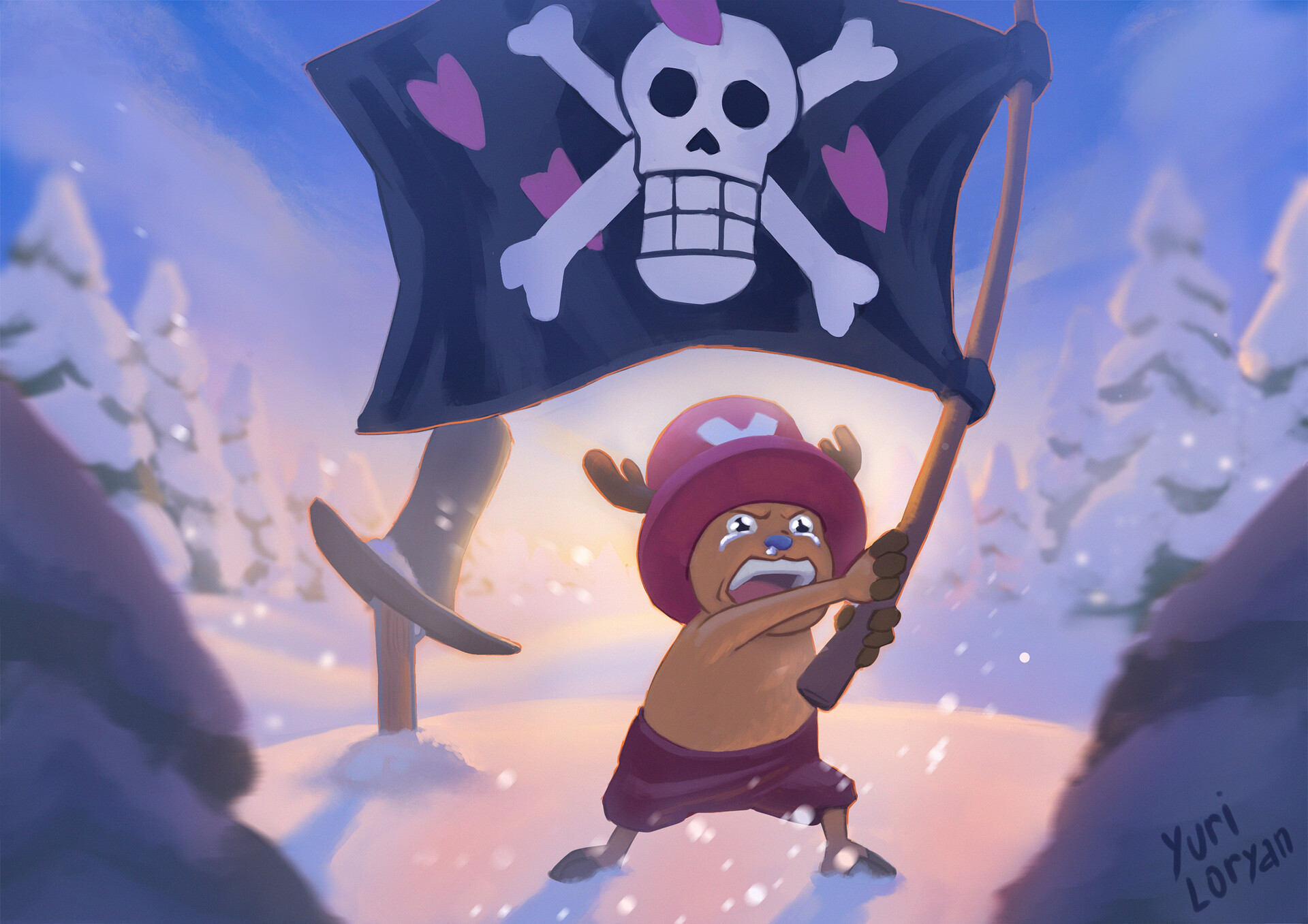 ArtStation - The emotion of the chopper