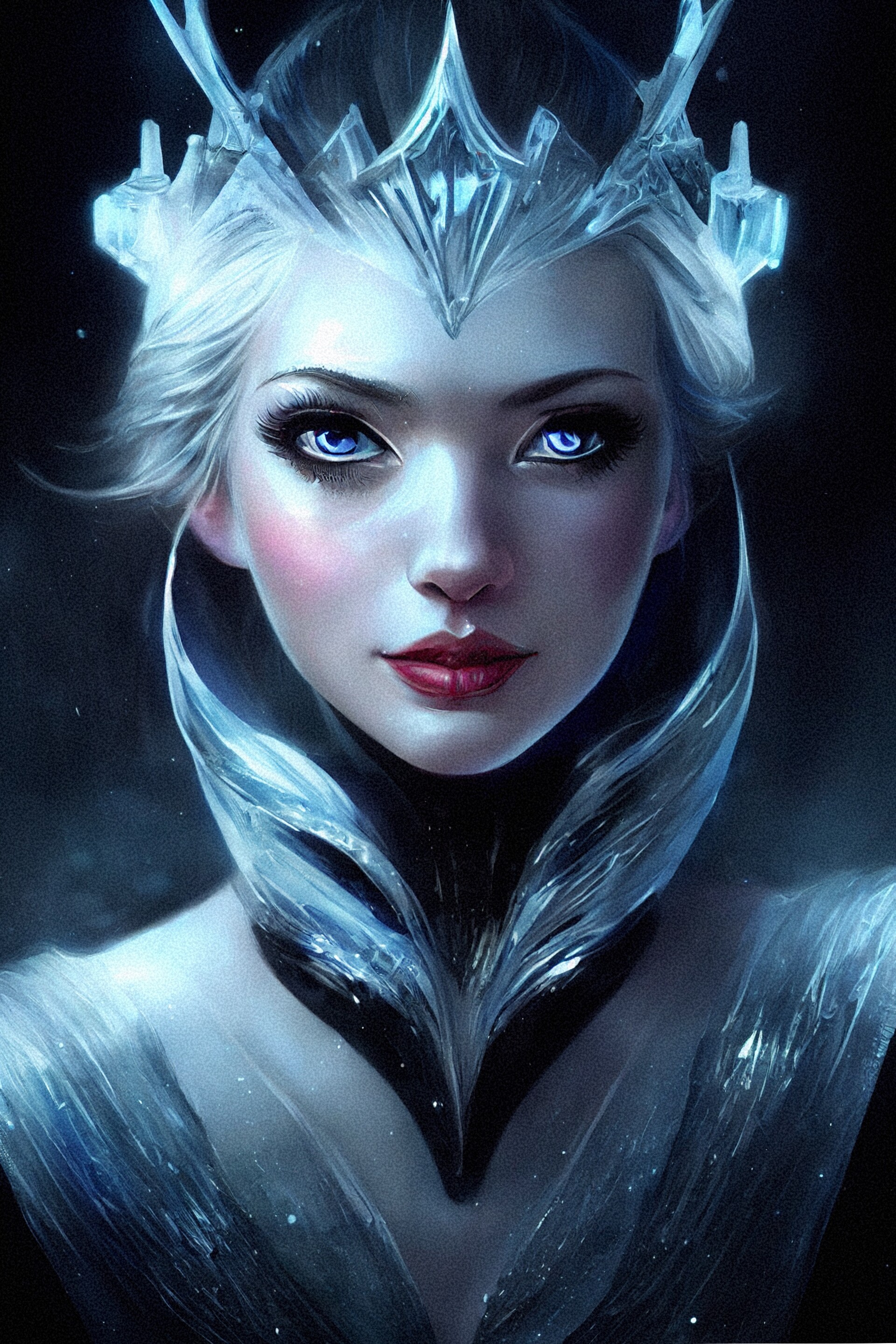 ArtStation - Dark Elsa
