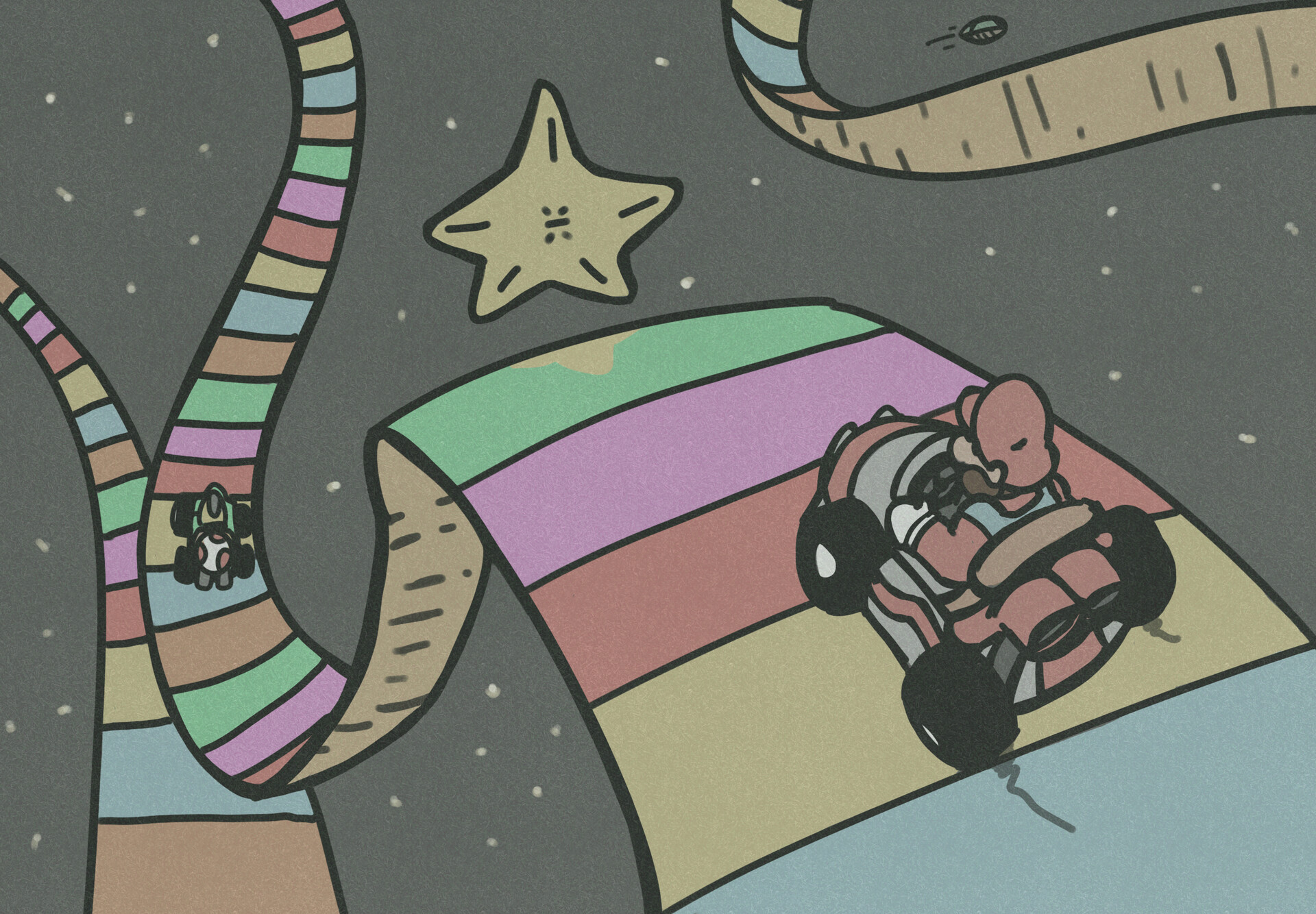 ArtStation - Rainbow Road