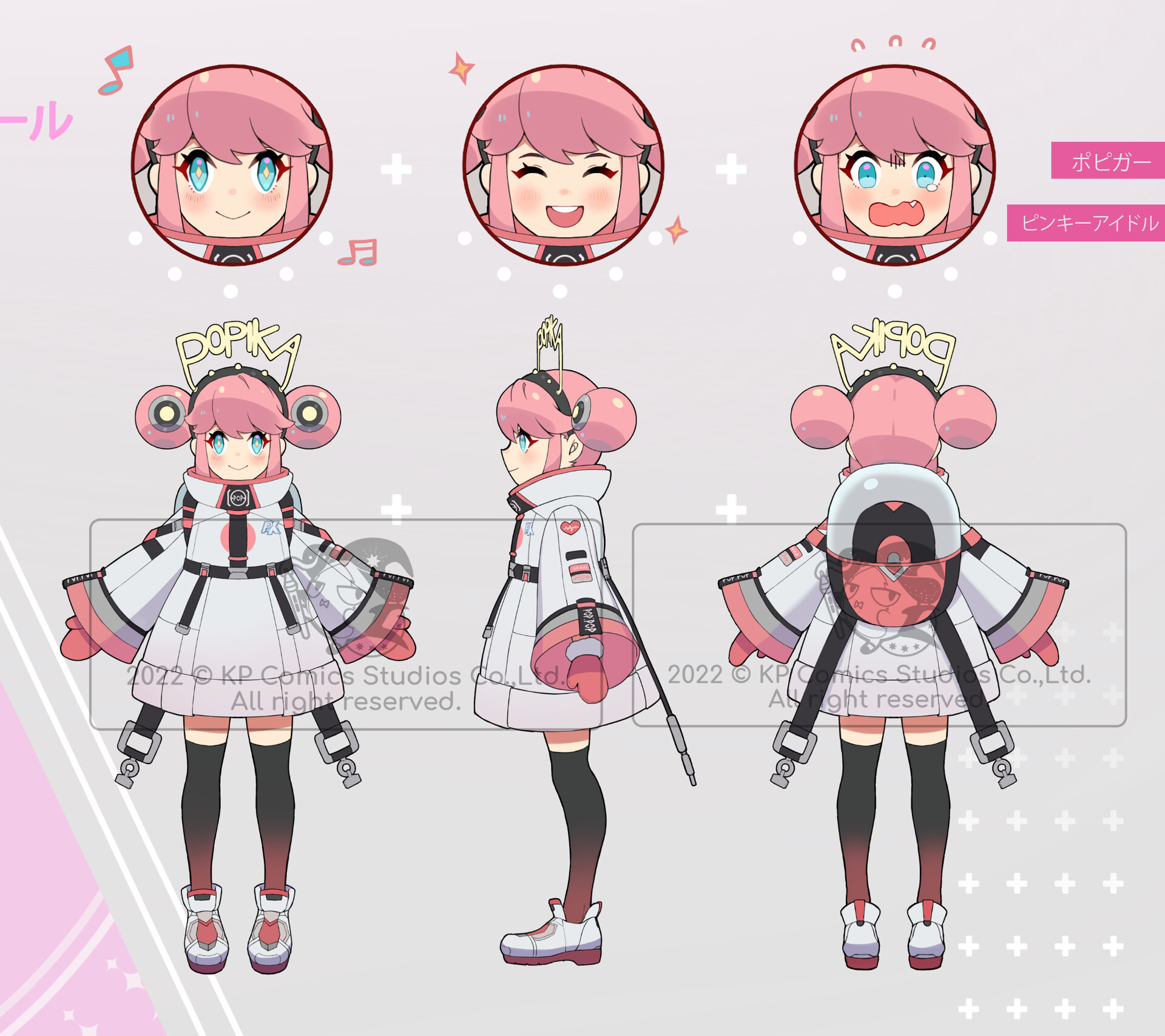 KP Comics Studios - POPIKA the Lolipop Girl by KP Comics Studios