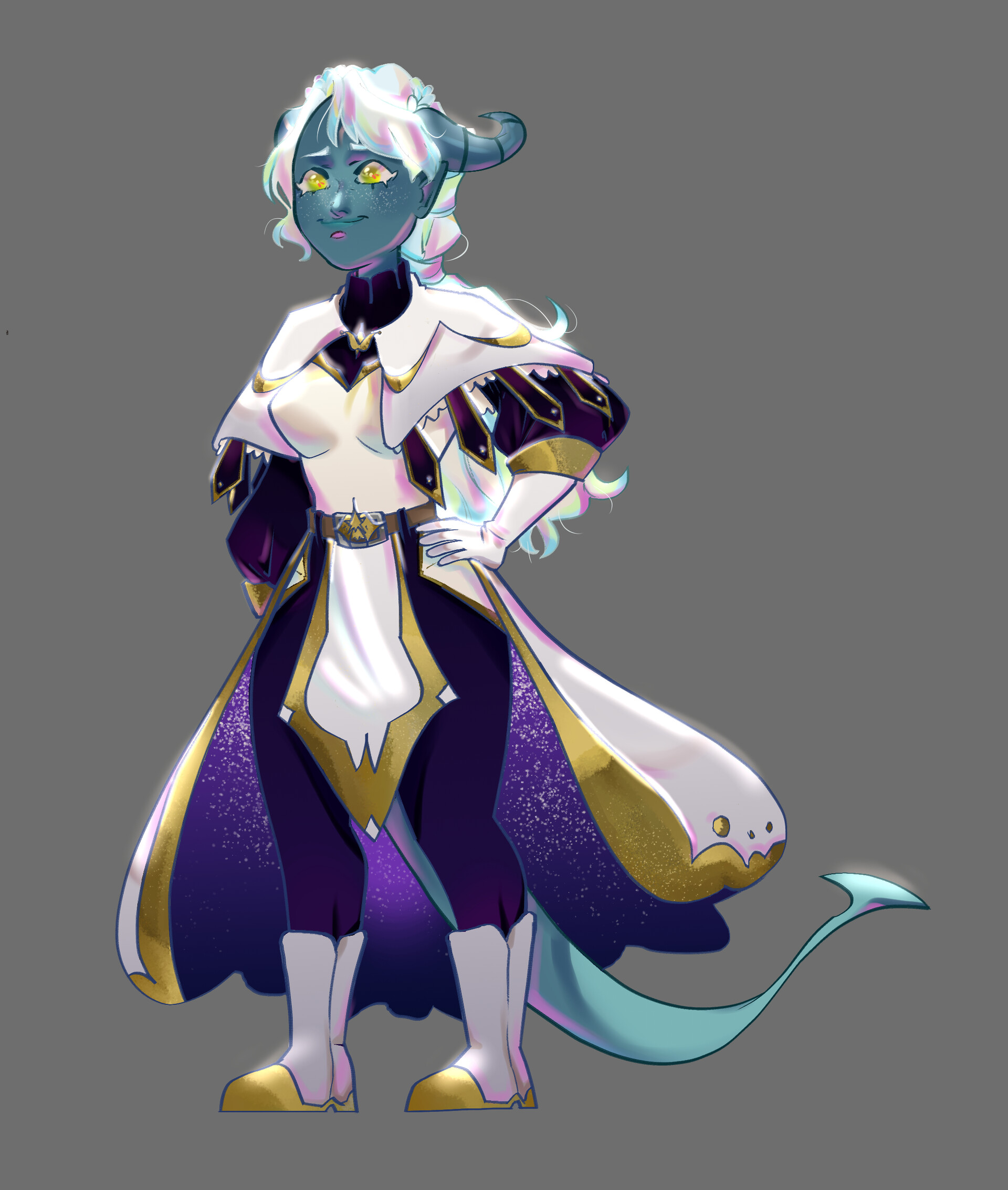 ArtStation - Fioretta, my new DnD character