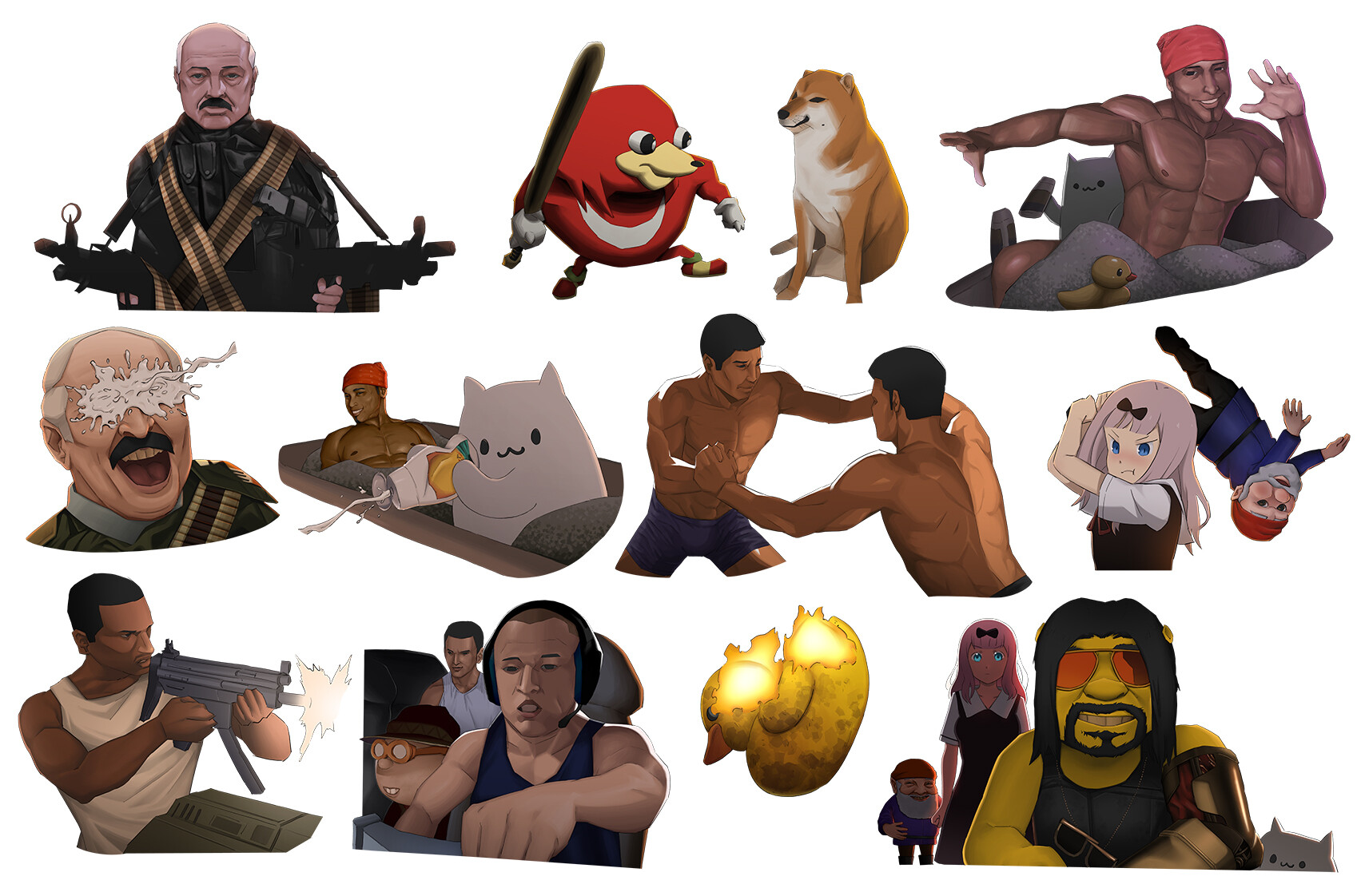 ArtStation - Doodle: FlexAir 5. Slav and Furious.