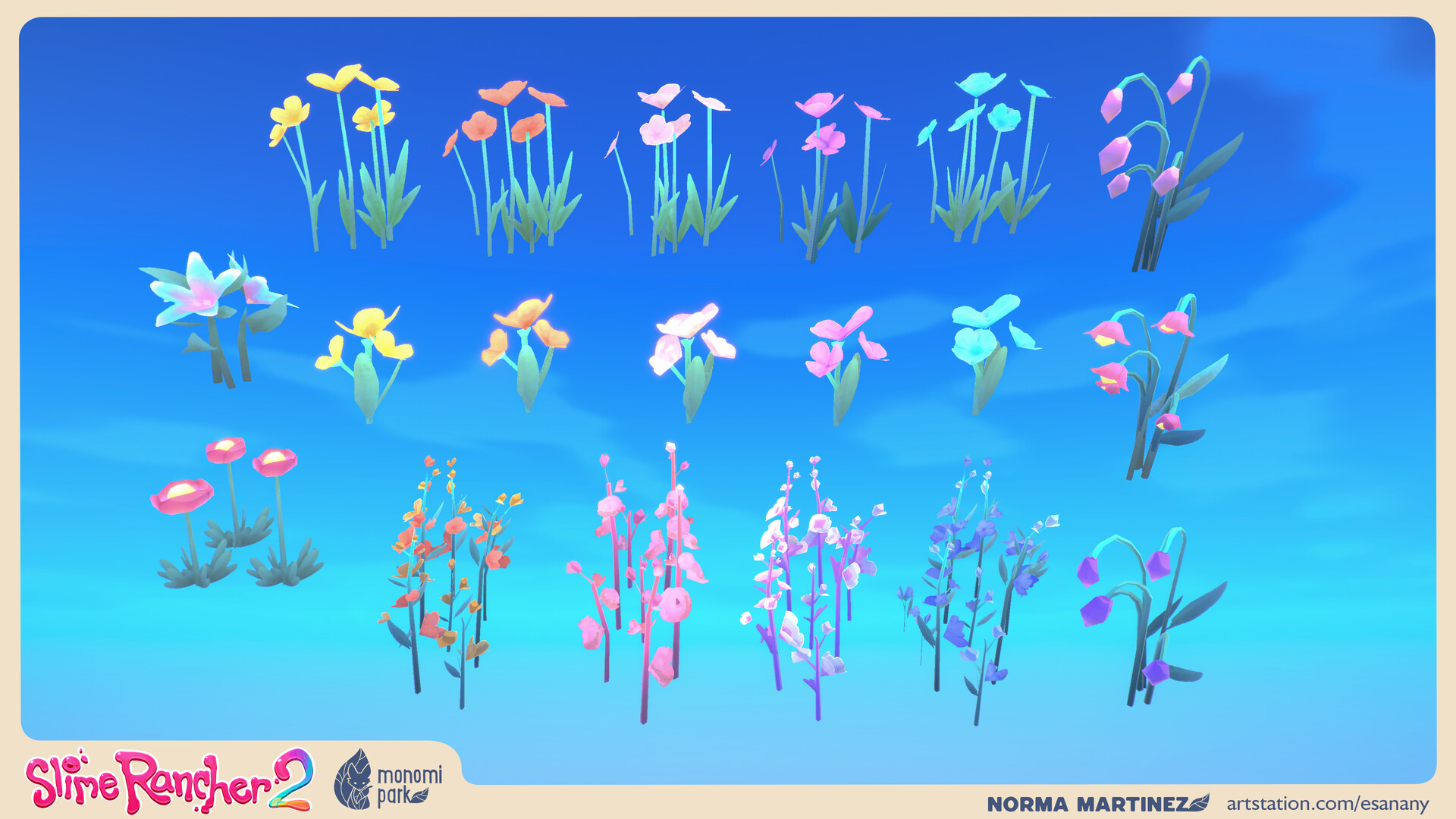 Norma Martínez - Rainbow Fields - Slime Rancher 2