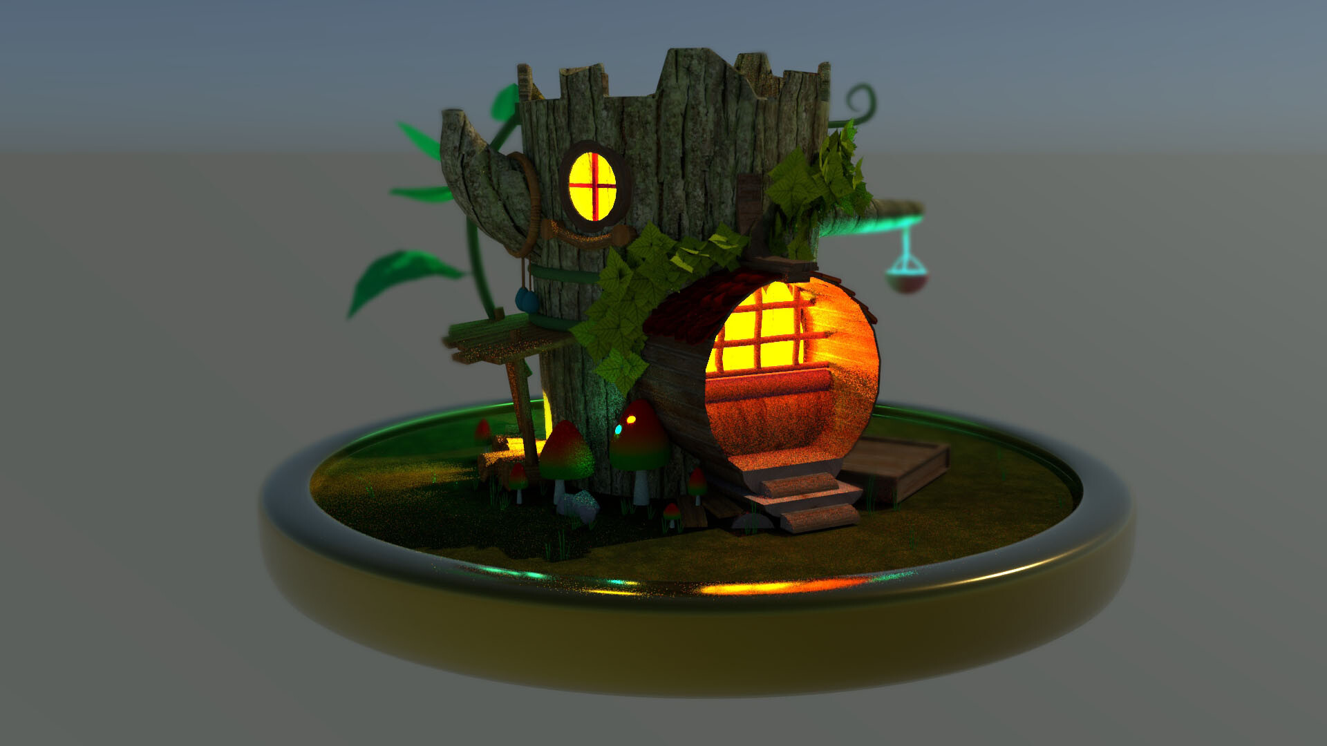 ArtStation - hobbit house