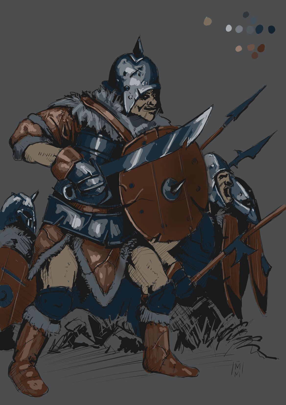 Michael Merulla - Tolkien / Gundabad Orcs