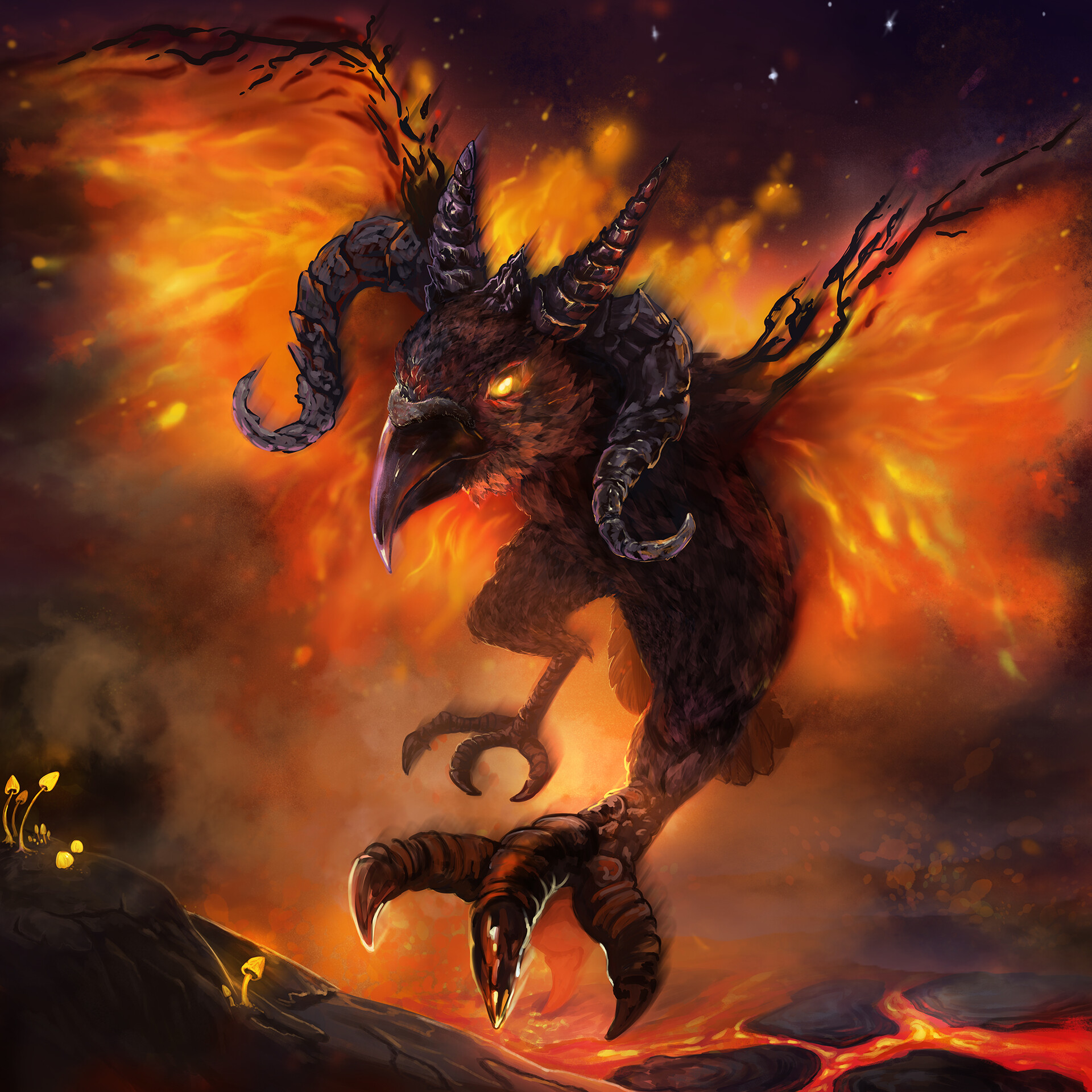 ArtStation - Demon from hell