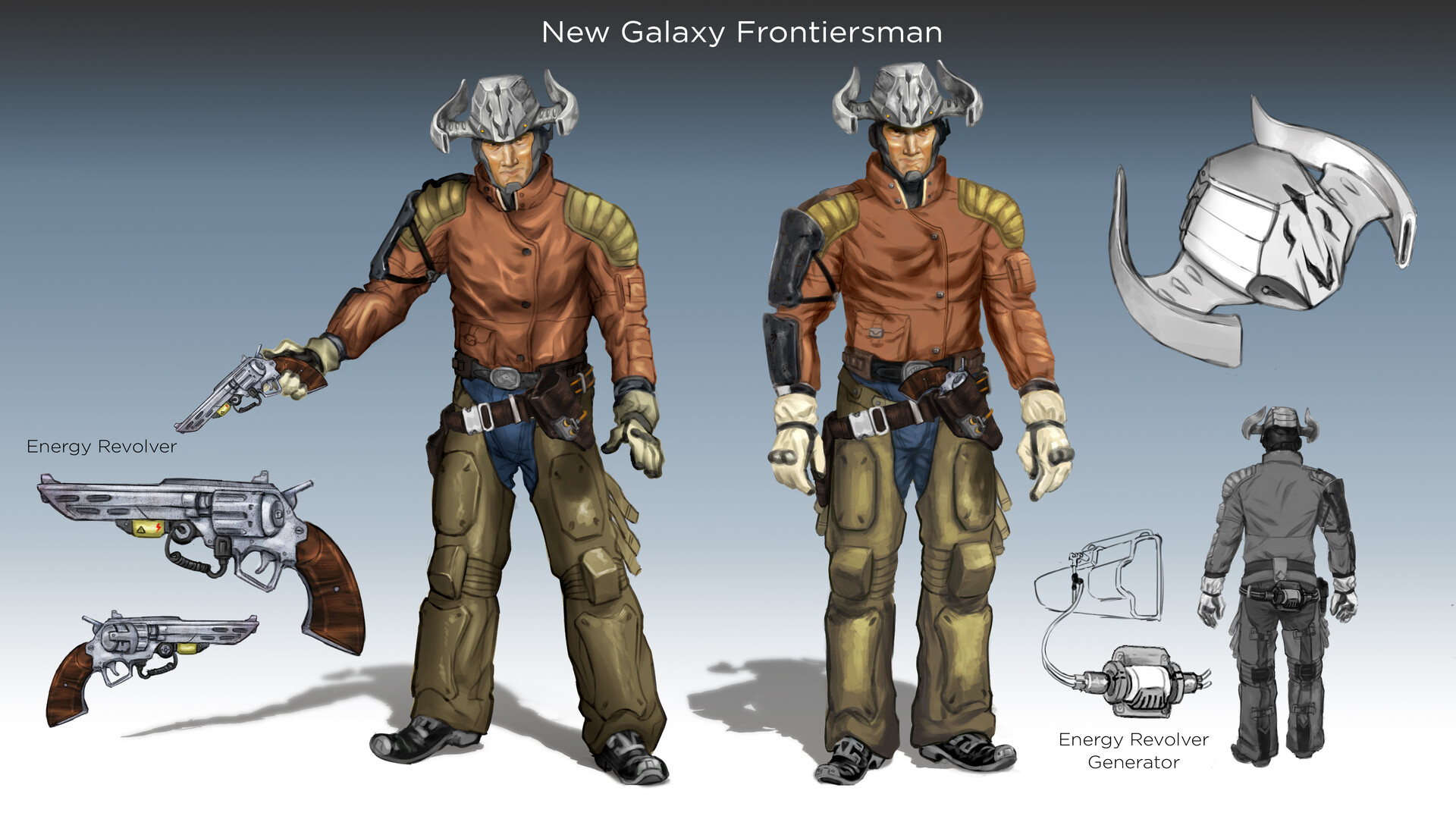 ArtStation - New Galaxy Frontiersman