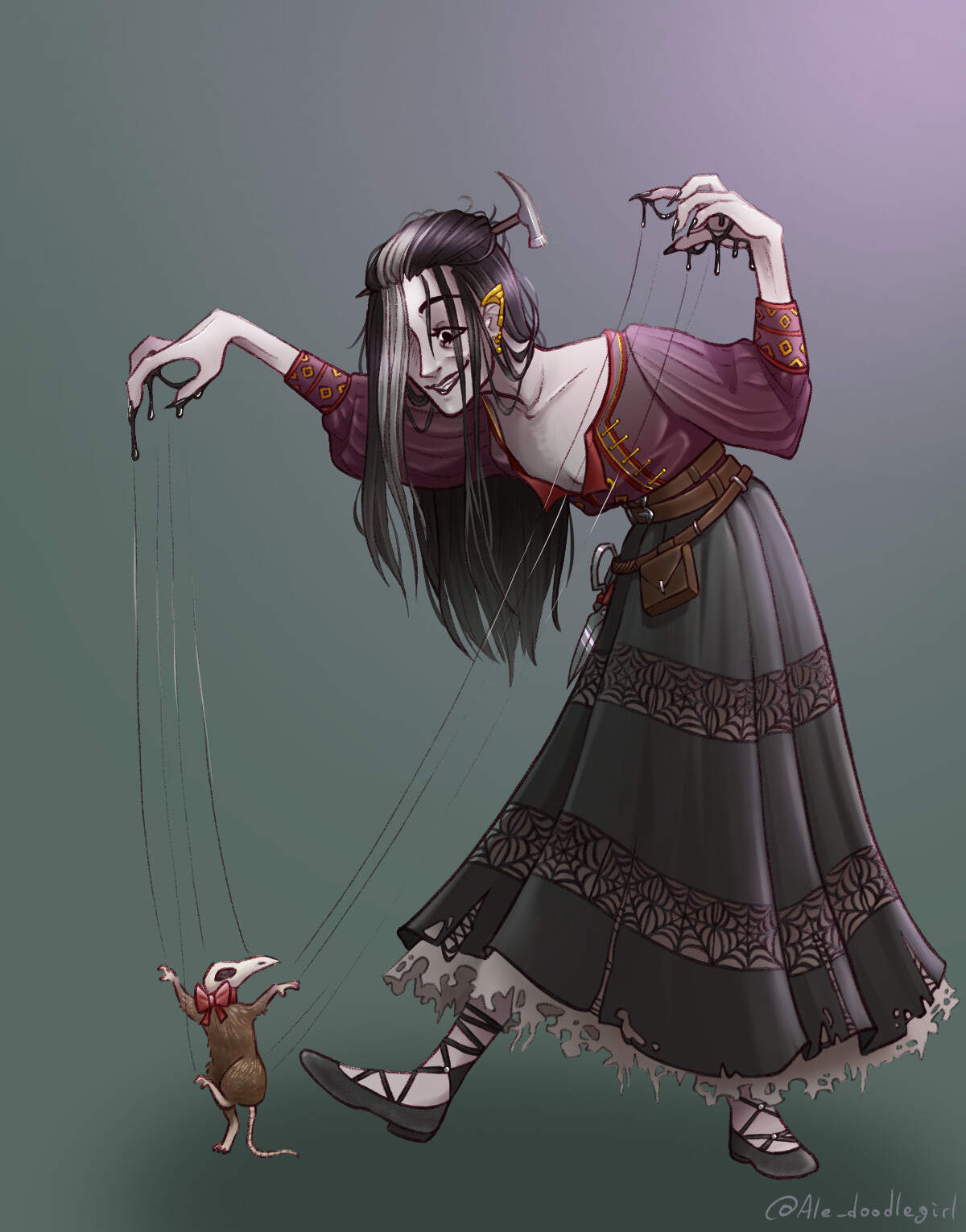 ArtStation - Laudna and Patè dance-off