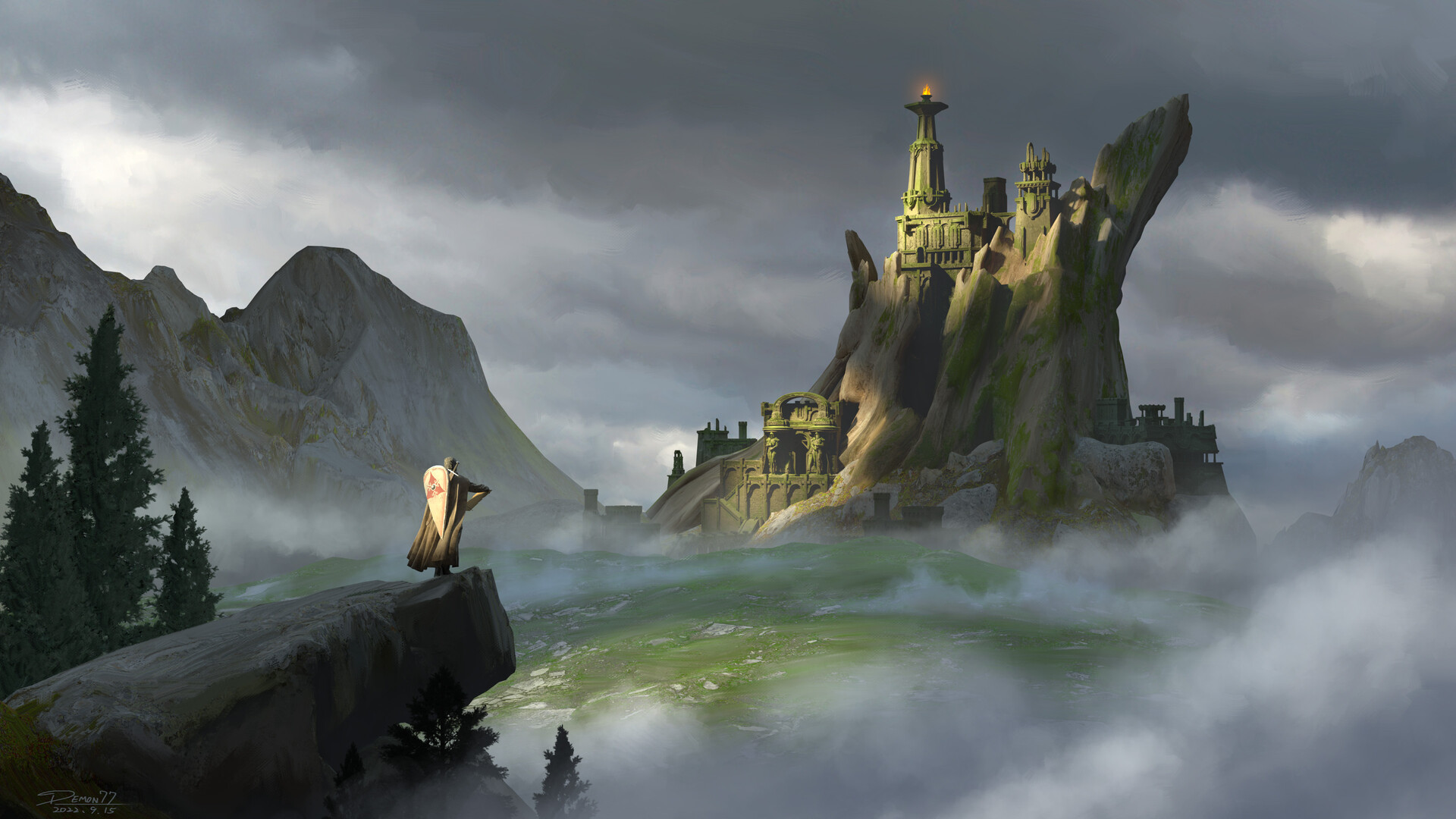 ArtStation - Ruins of World Tree