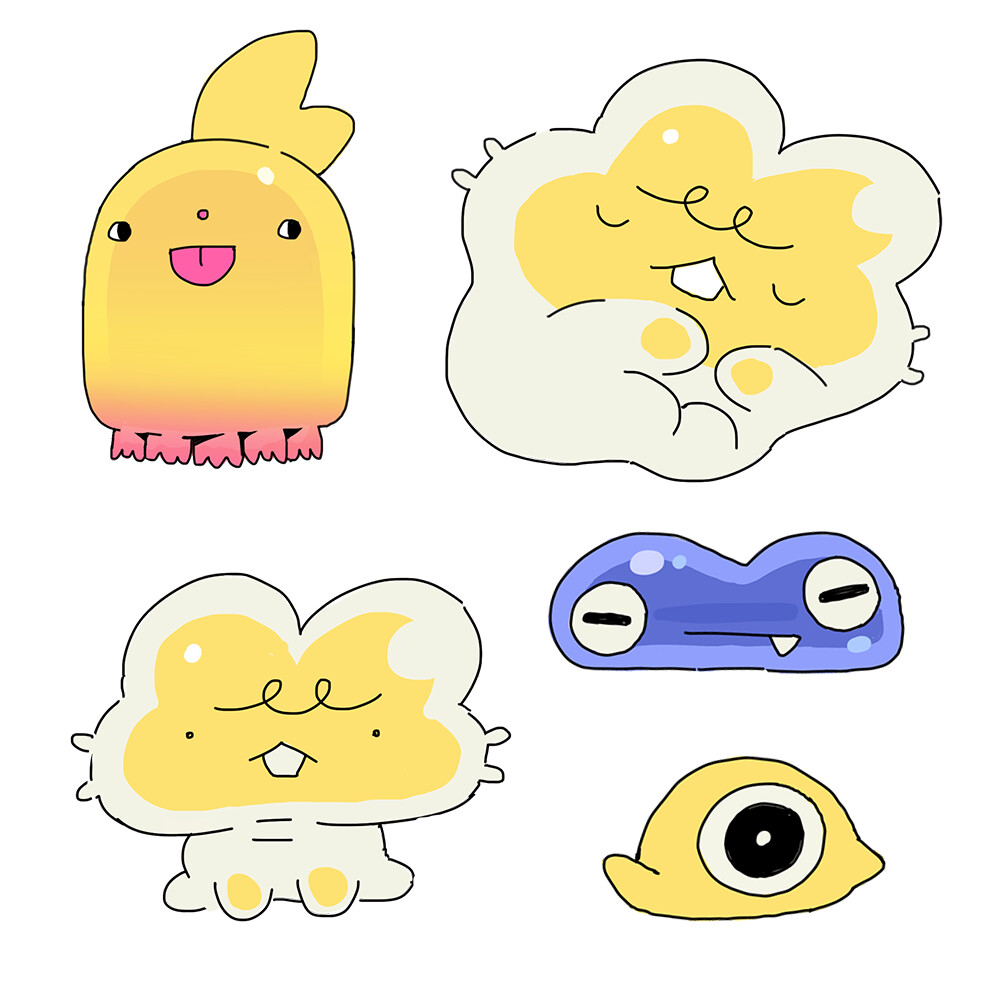 ArtStation - Bloby pets