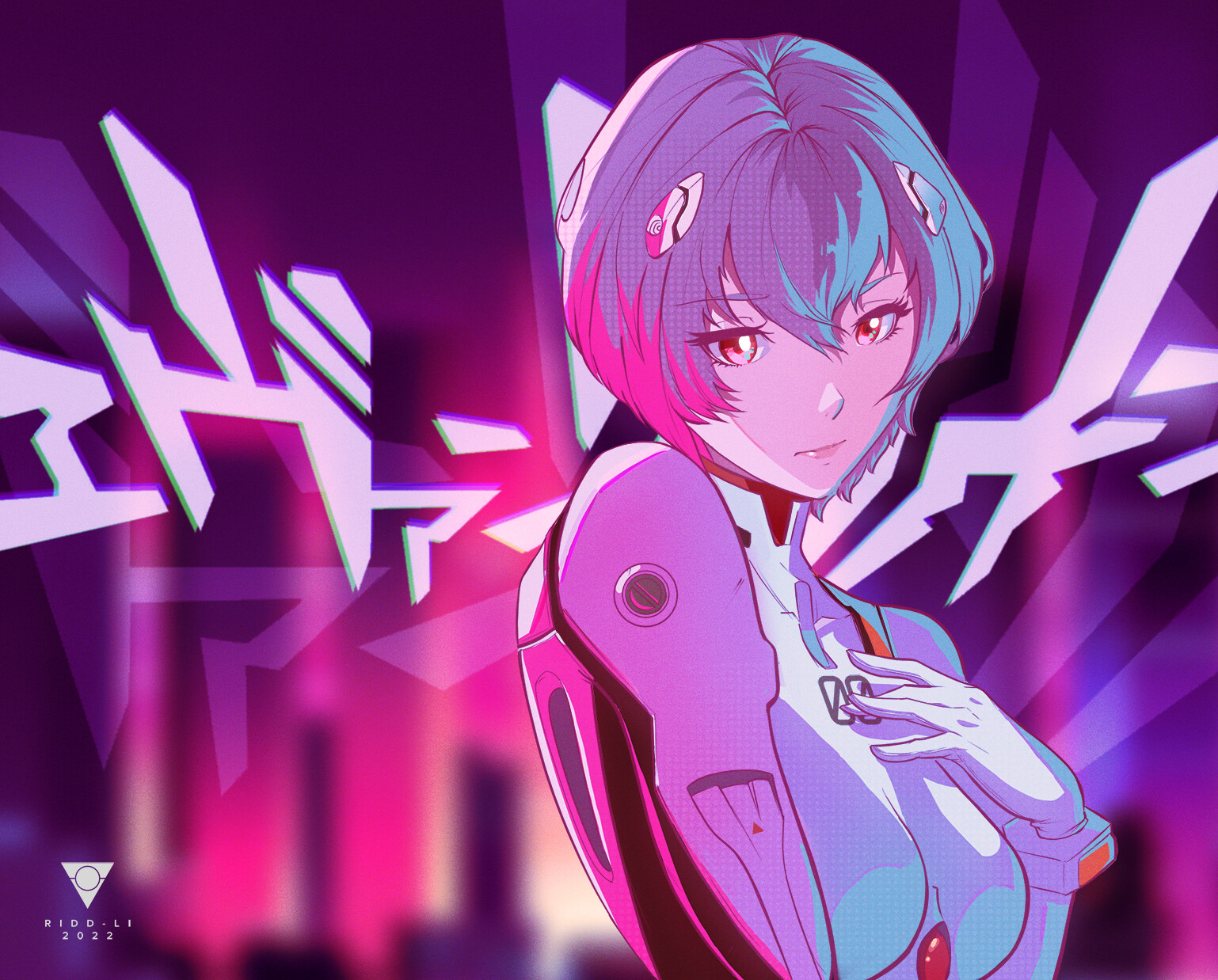 ArtStation - Rei Ayanami