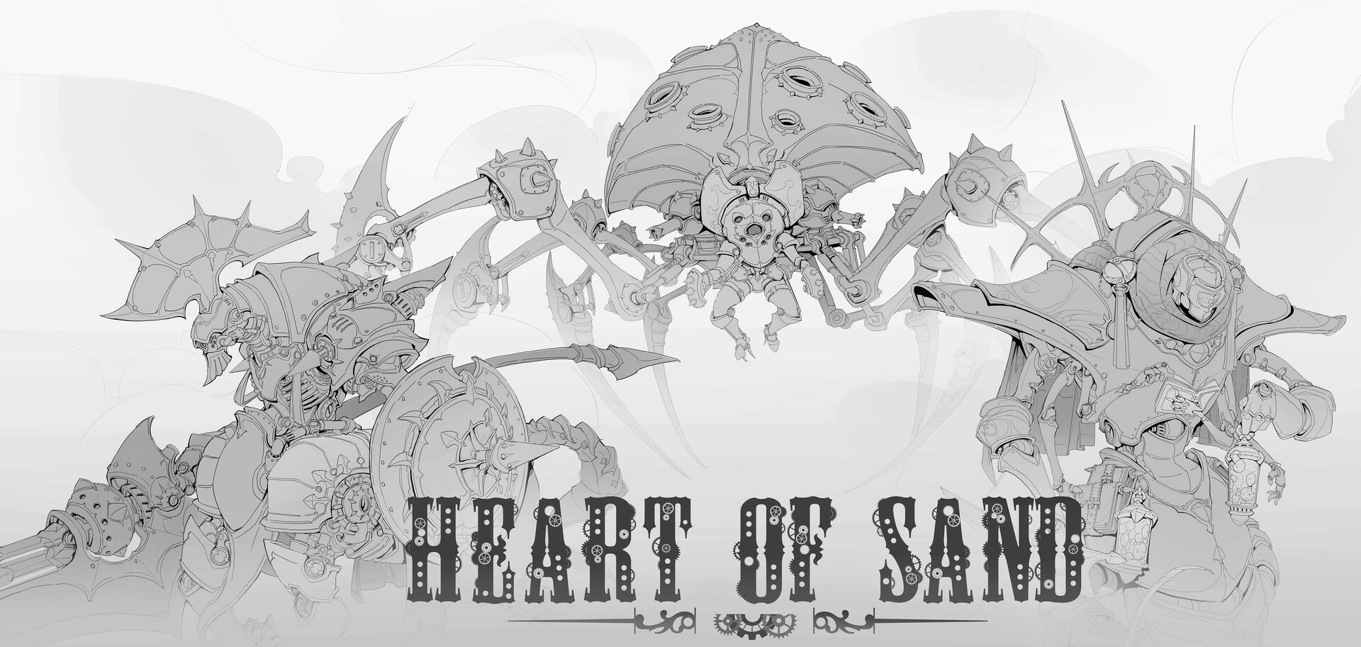 ArtStation - Heart of Sand - BOSS Monster Design