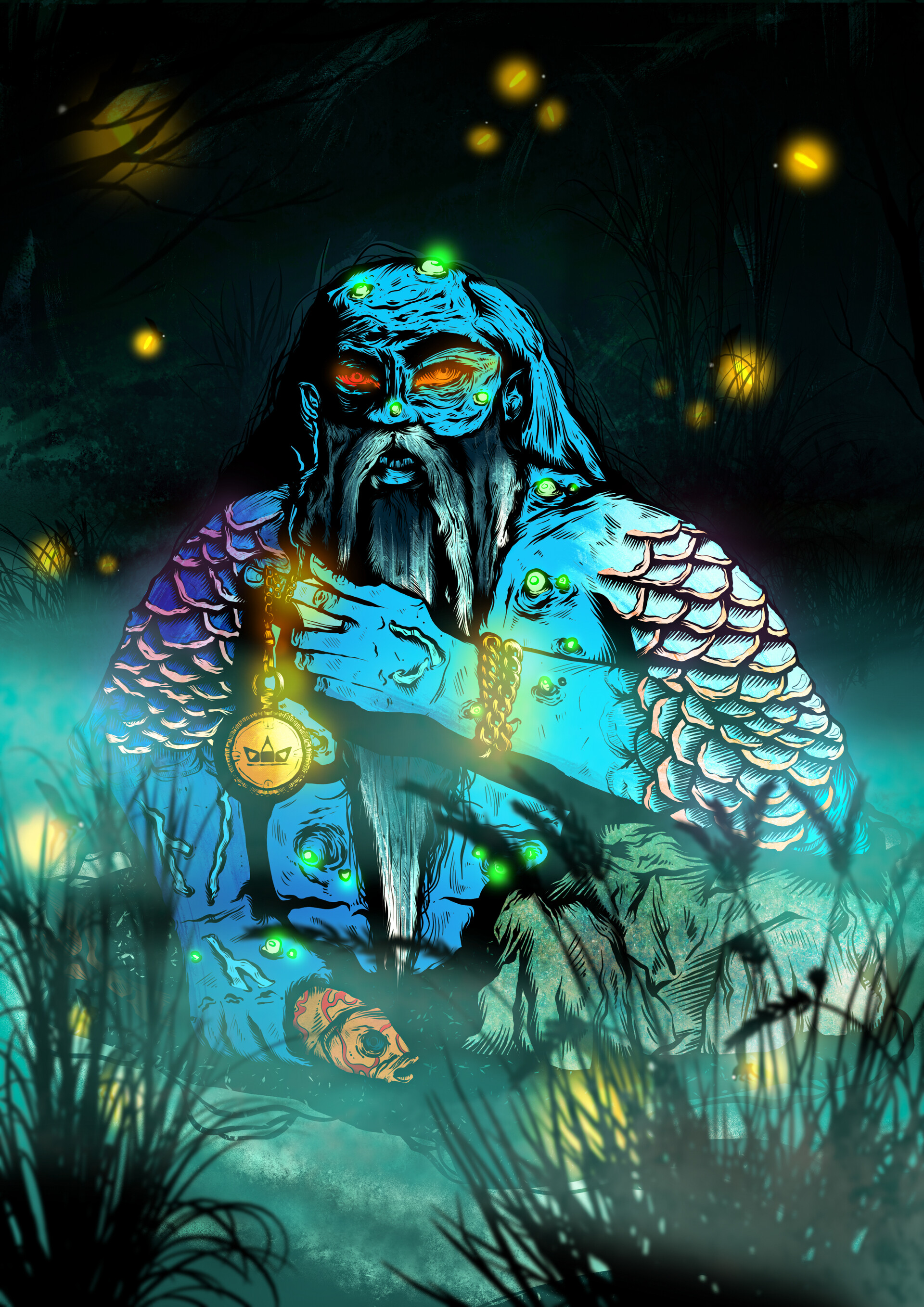 ArtStation - Utopek - Silesian Drowner