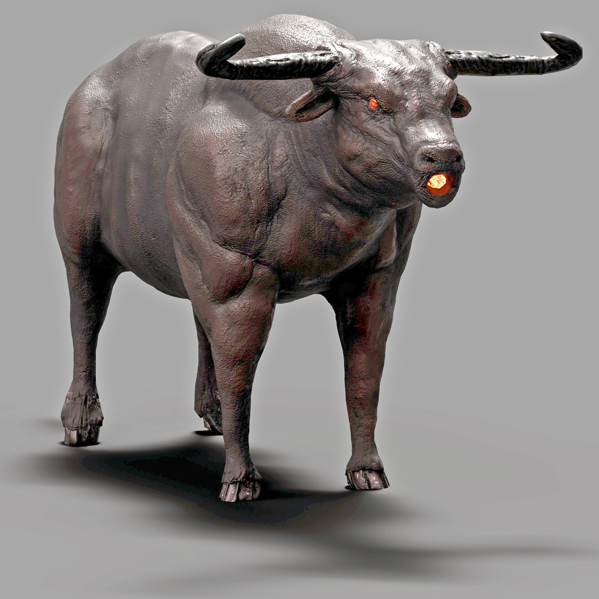 Dylan Kuhn - The Devils Herd - Bull