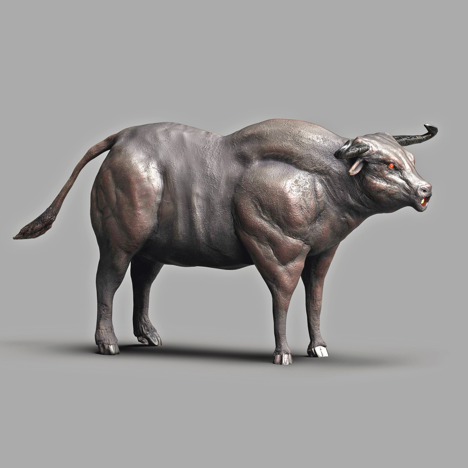 Dylan Kuhn - The Devils Herd - Bull