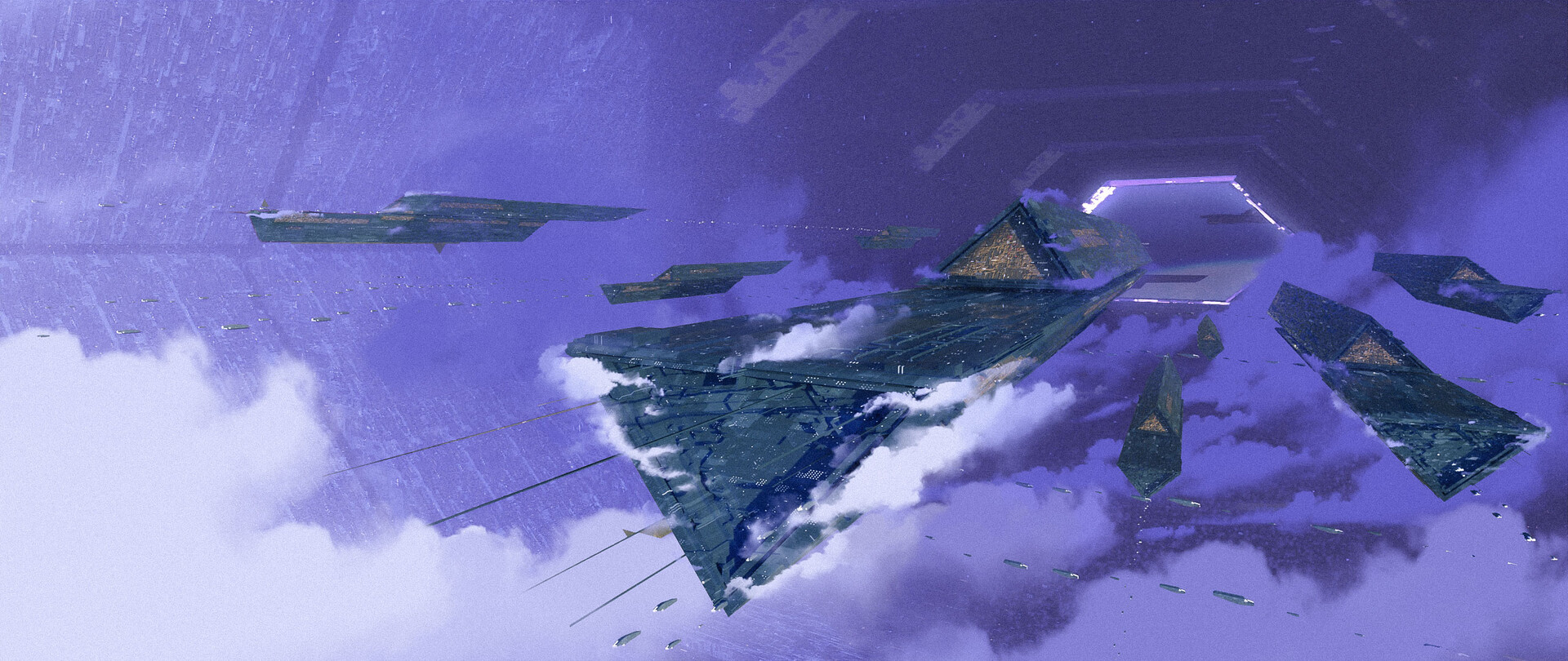 ArtStation - Spaceship practice03