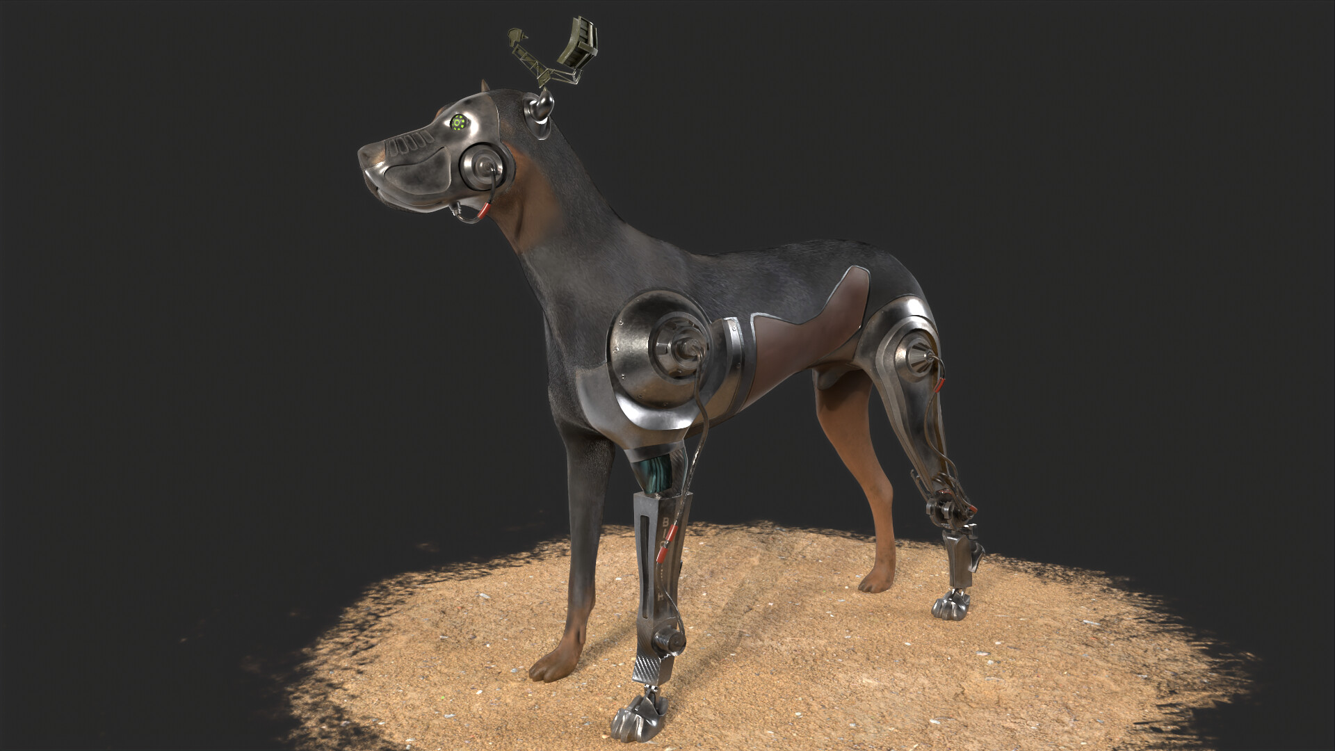 ArtStation - Cyborg_Dog