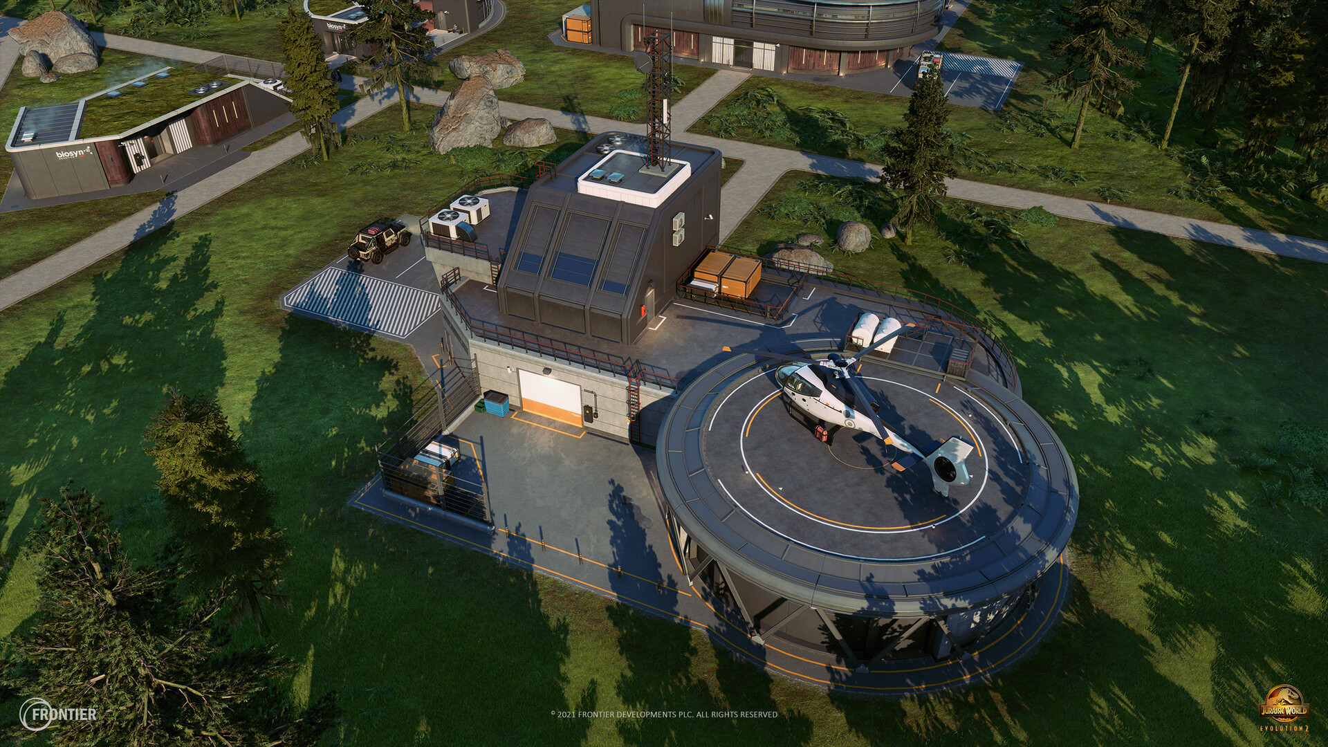 Yoran Hartog Portfolio - Jurassic World Evolution 2 | Biosyn | Park ...